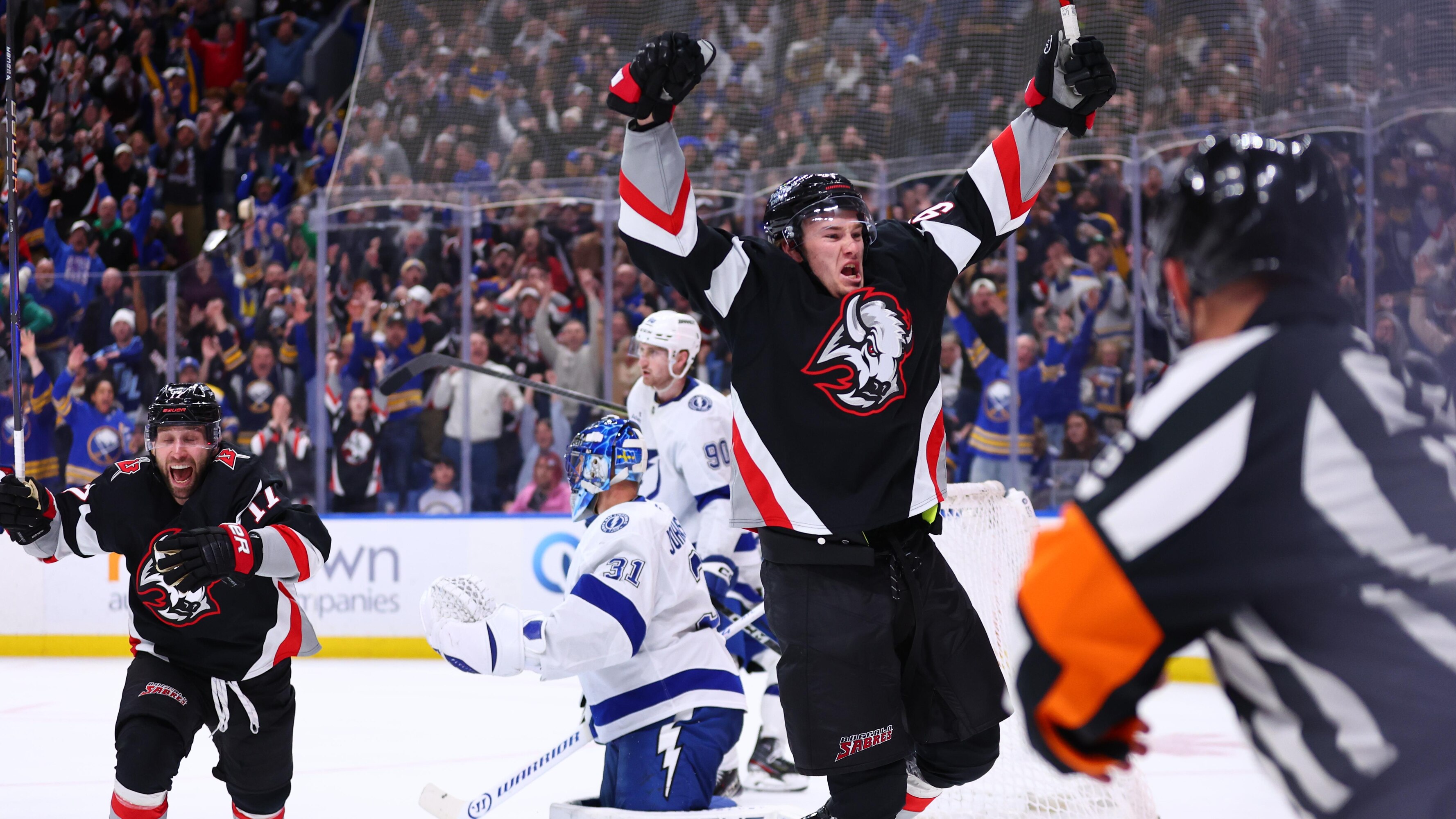 Lightning vs. Sabres Features 15 Goals, 100+ Penalty Minutes, Video ...