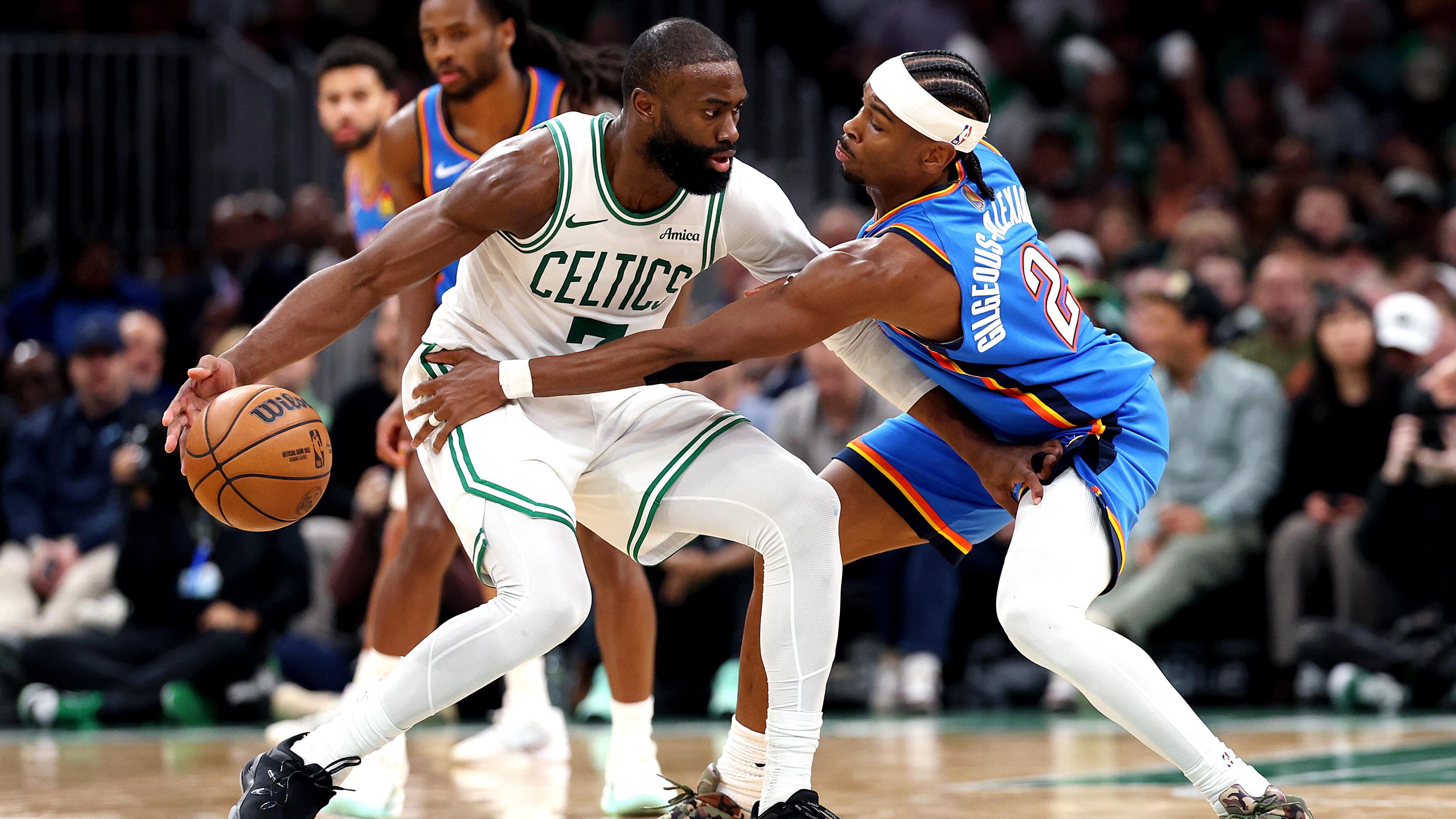 SGA Says Thunder Failed Celtics' 'Test' in Trending Video, Jaylen Brown ...