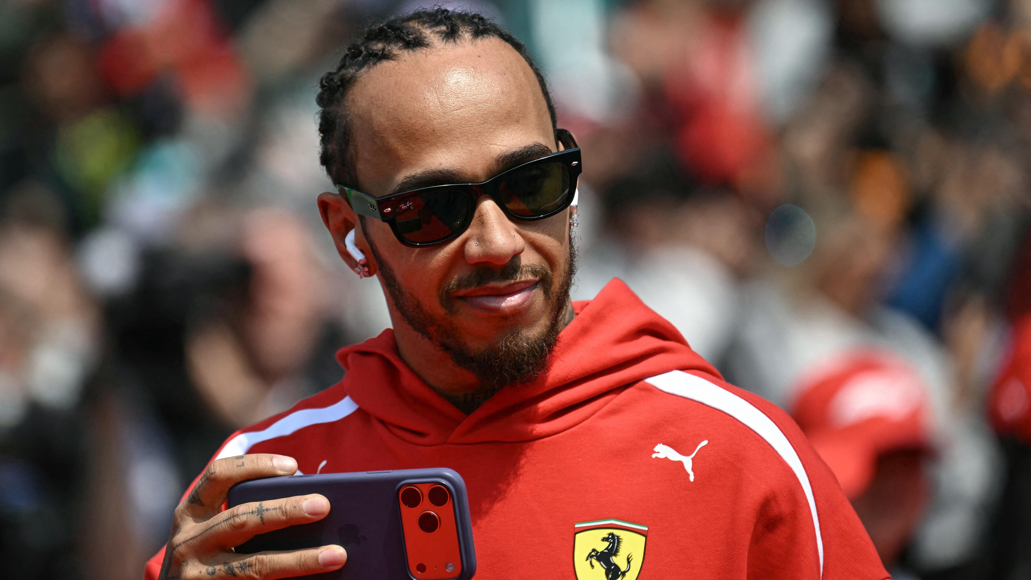 Lewis Hamilton, Kim Kardashian Drift in Trending Video, Photos in Tokyo