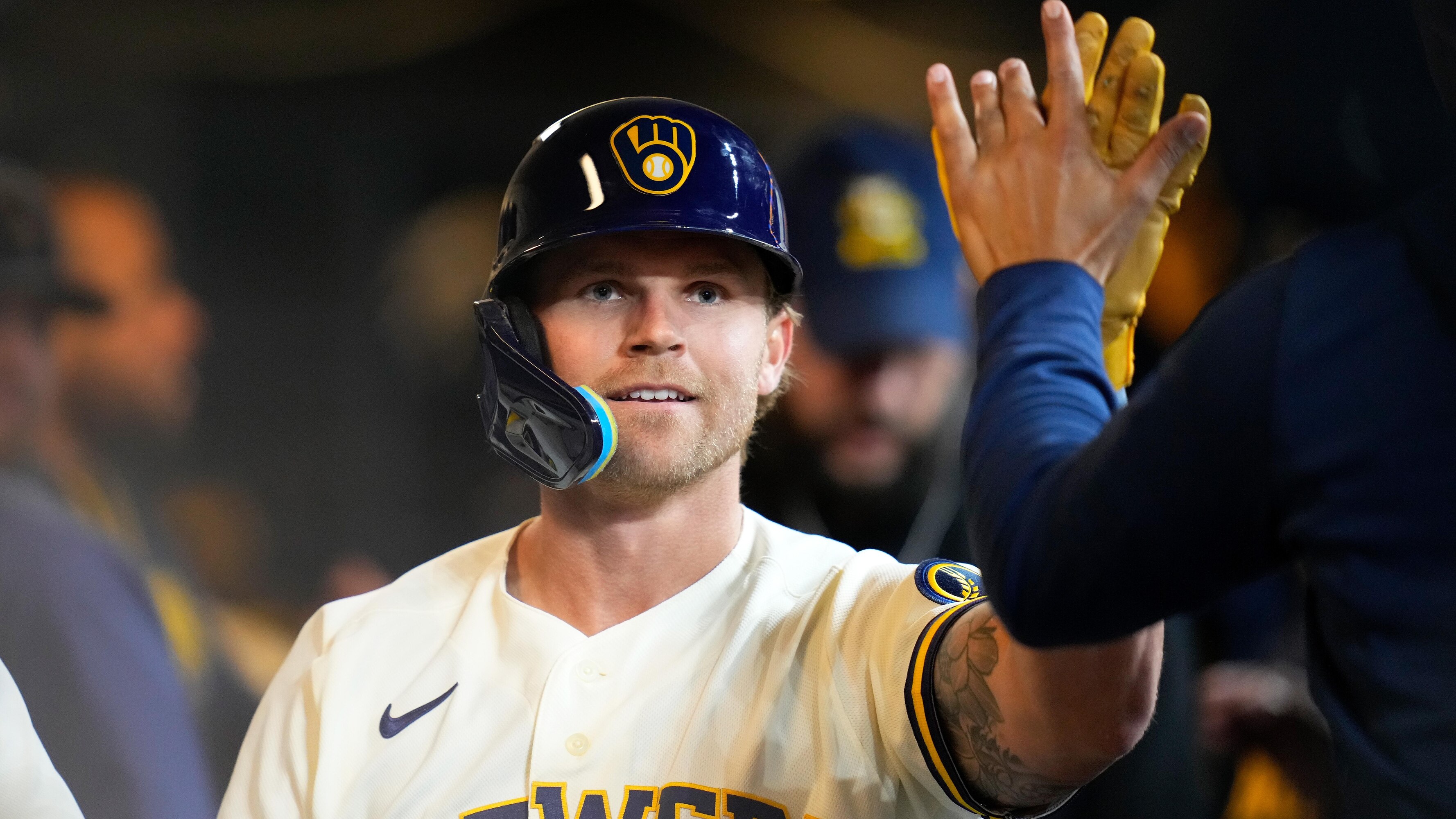Brewers' Jake Bauers Discusses MLB Ump C.B. Bucknor's Missed Call in ...