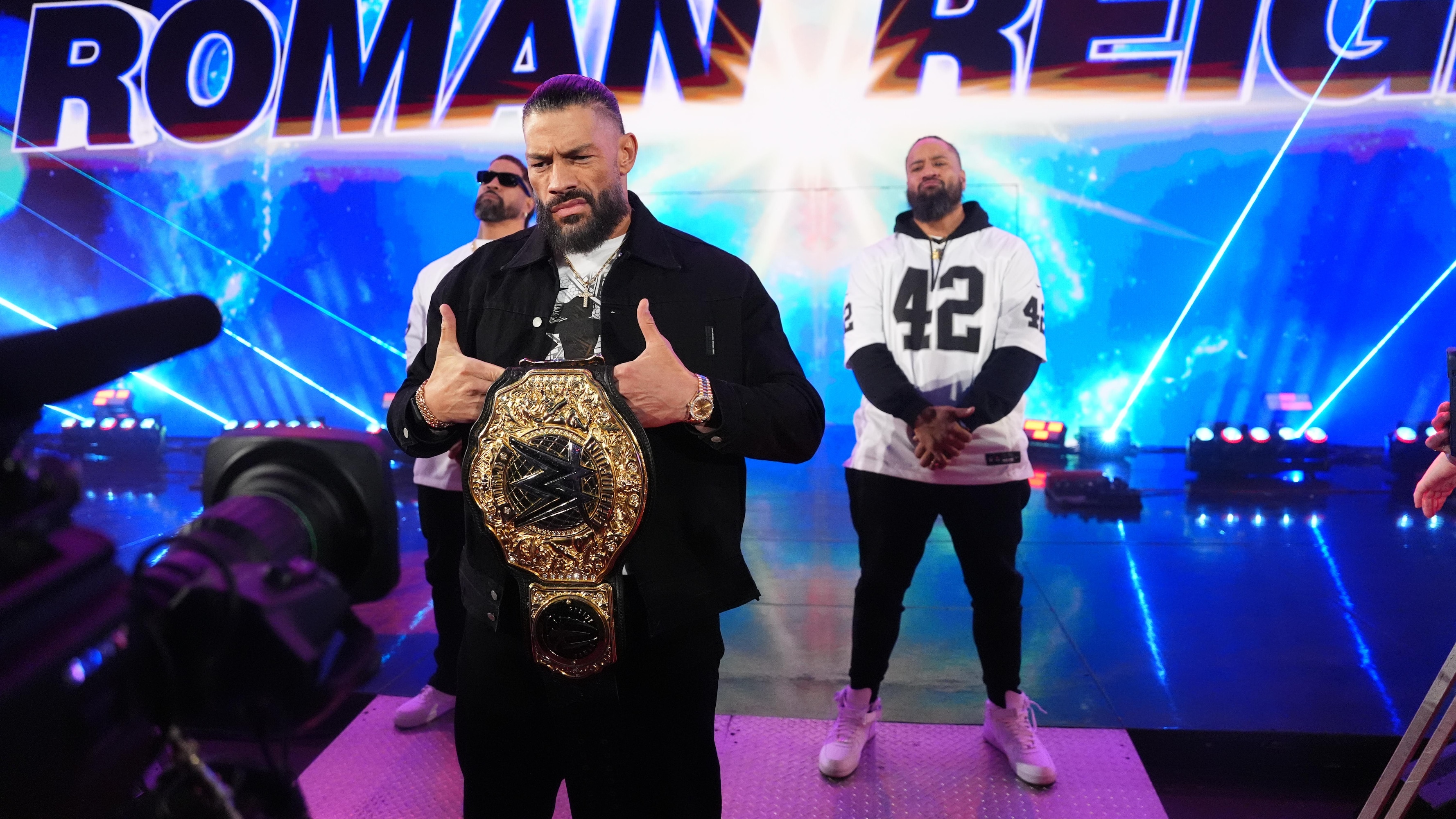 WWE Star Roman Reigns' Air Jordan 12 'Bloodline' Shoes Get Release Date ...