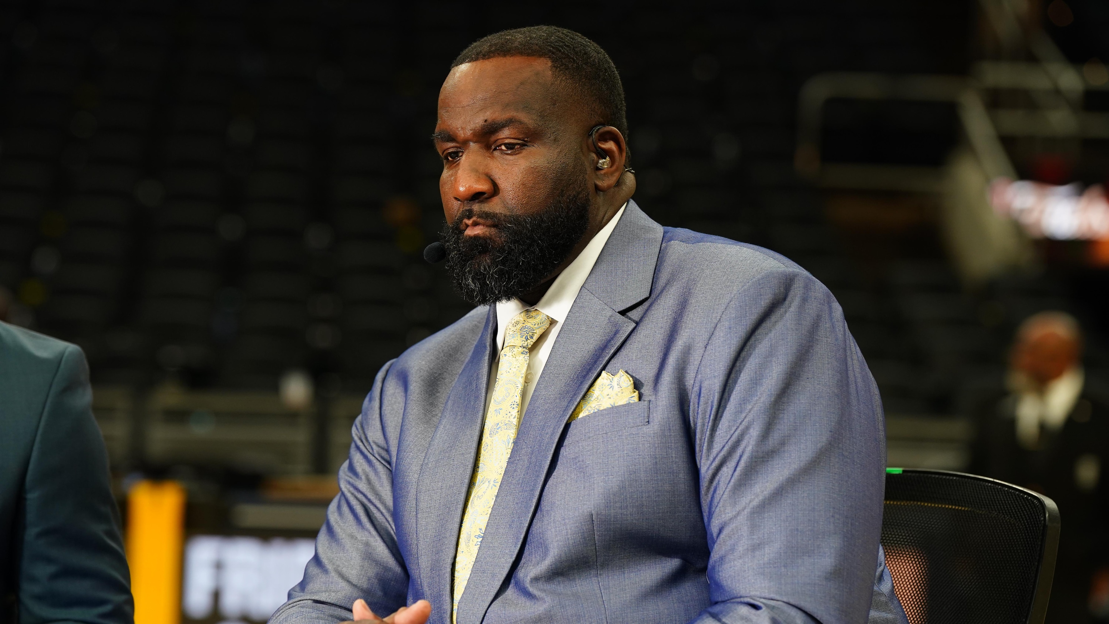 Kendrick Perkins Reacts to Video of Being Held Back During Altercation ...