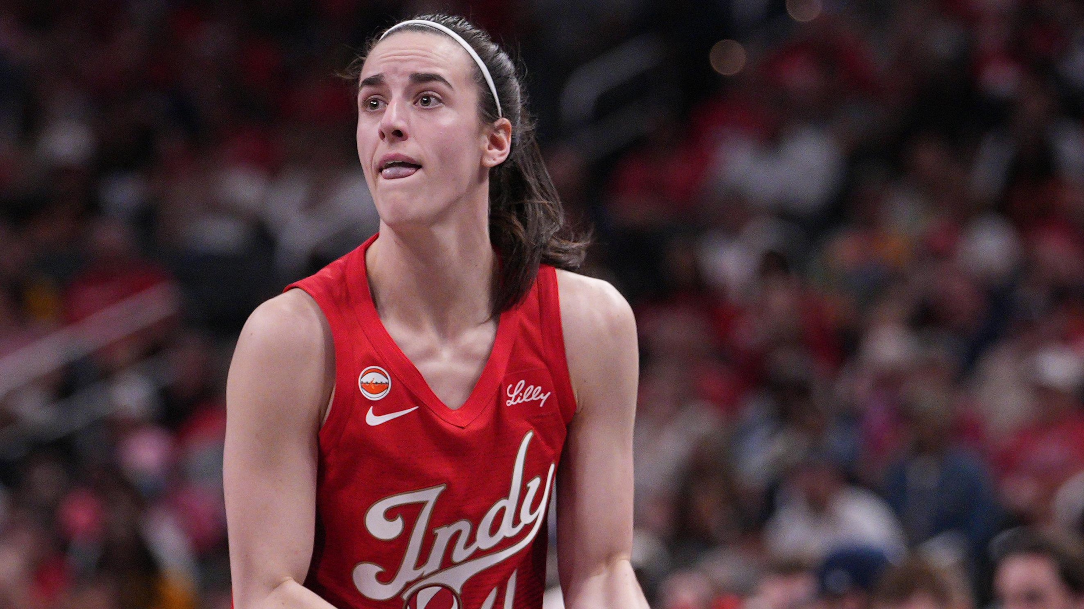 Caitlin Clark Discusses Fever's Win Over Angel Reese, Dream, 'The Sky ...