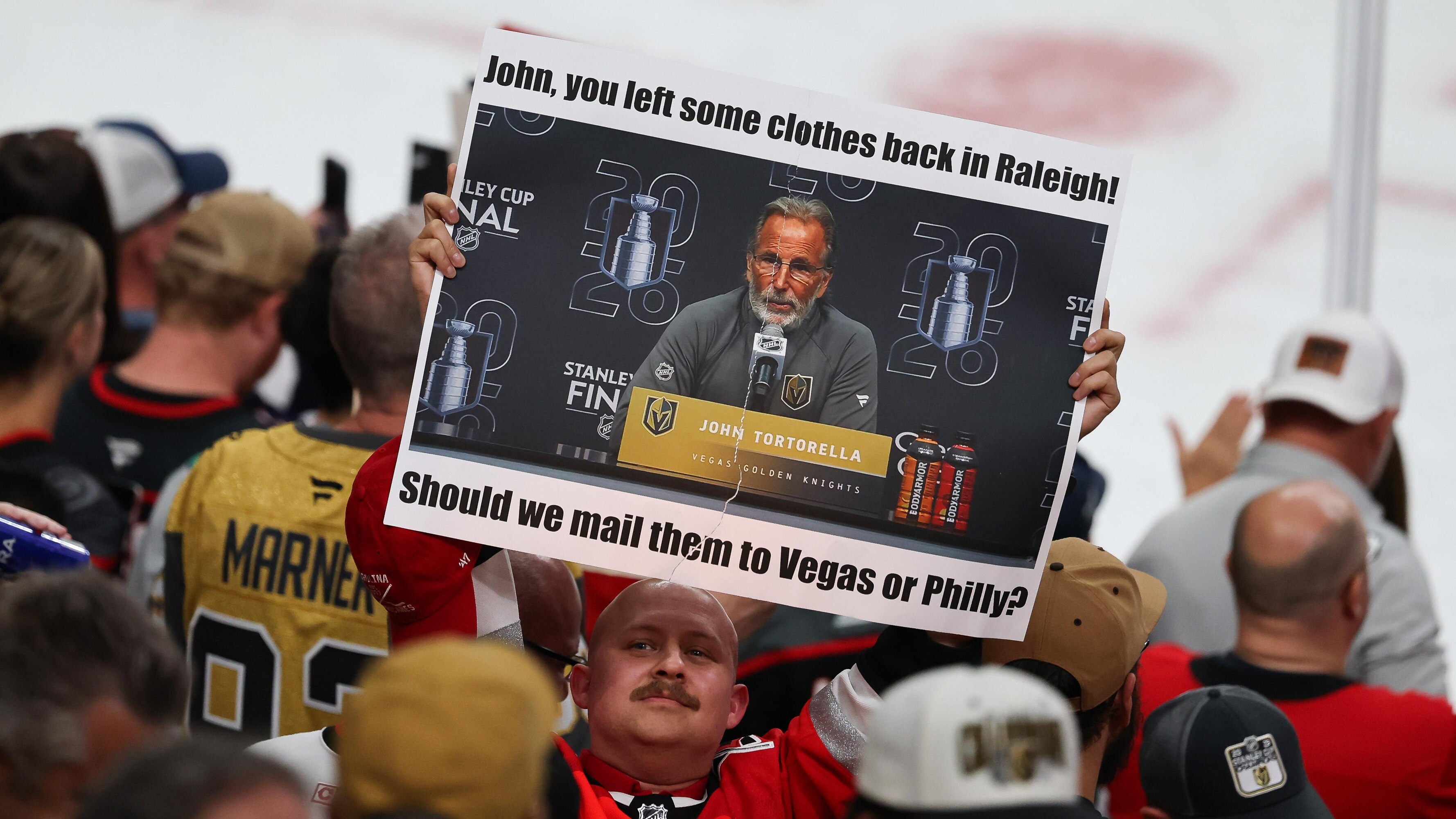 Hurricanes Troll Golden Knights' John Tortorella Over NHL Stanley Cup ...