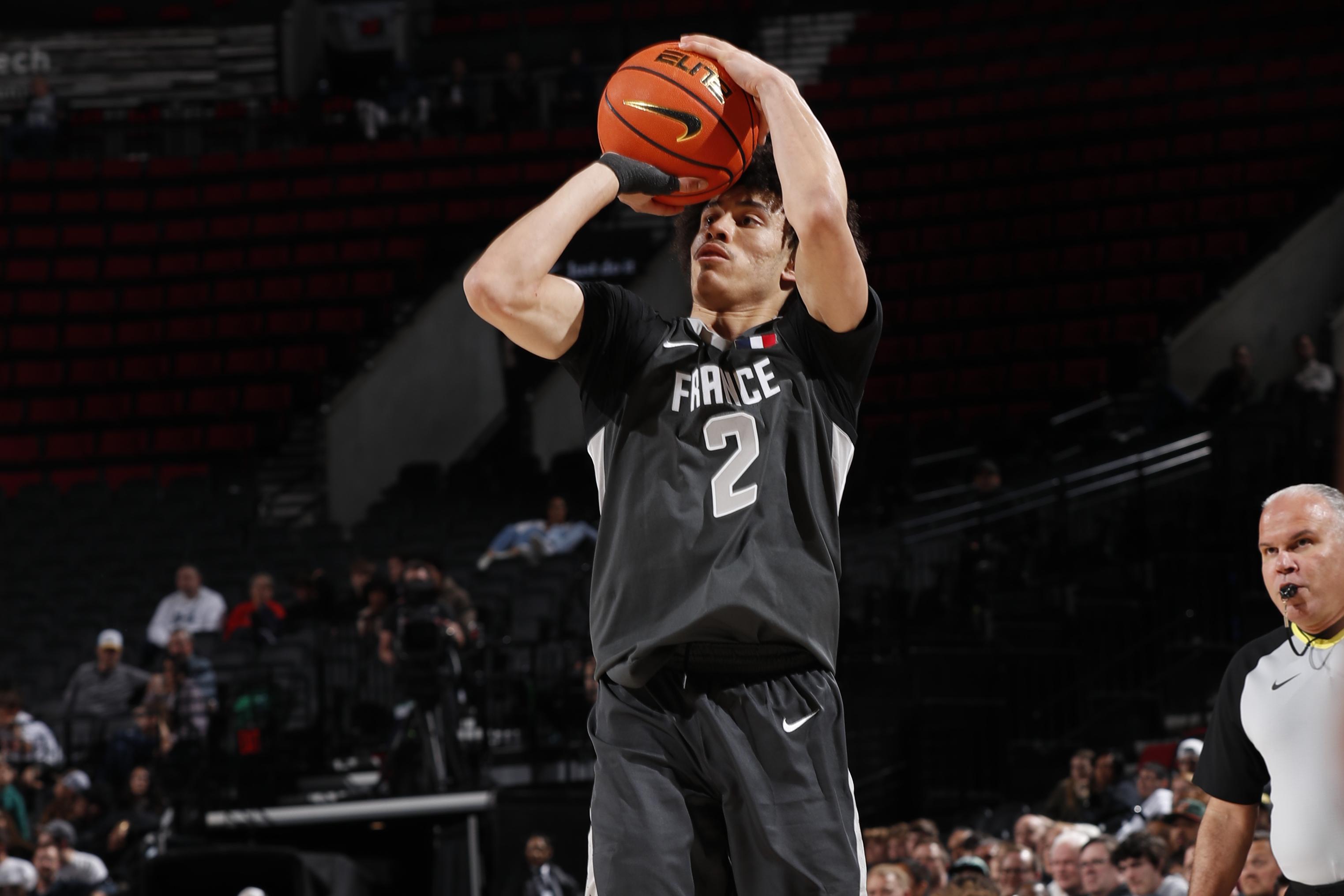 French Guard Nolan Traore Declares for 2025 NBA Draft, B/R's No. 17 ...