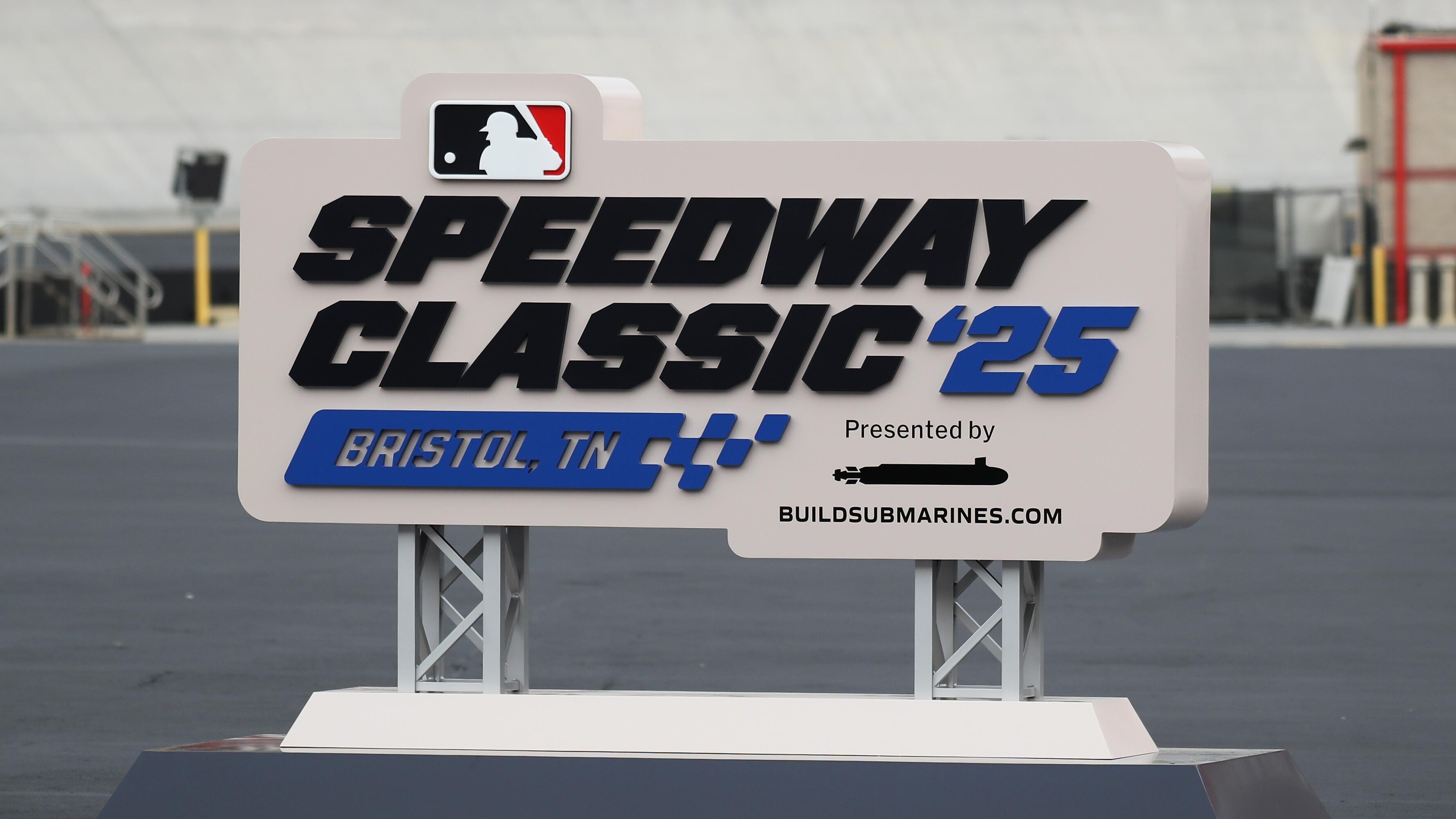 MLB Reveals Photo of Baseball Field at Bristol Motor Speedway for ...