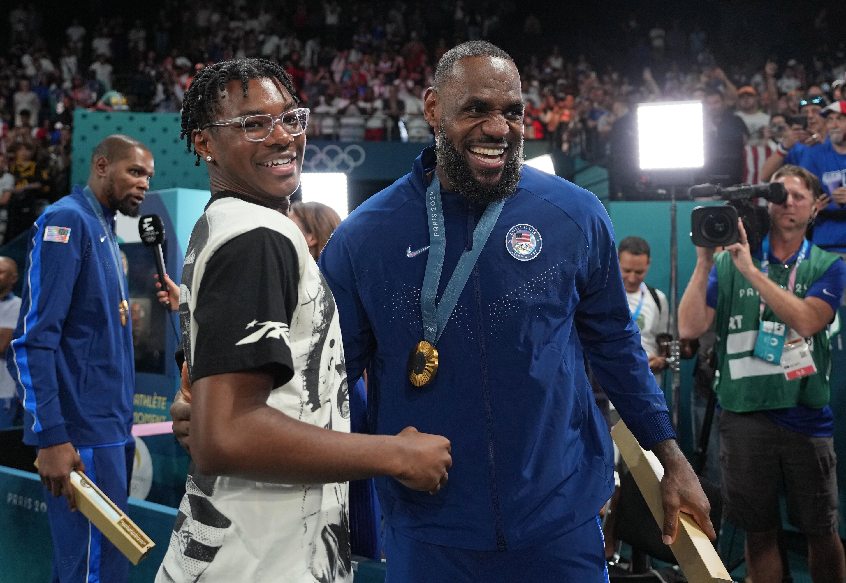 LeBron Reacts to McAfee Asking About Playing with Bryce in NBA, 'Don't ...