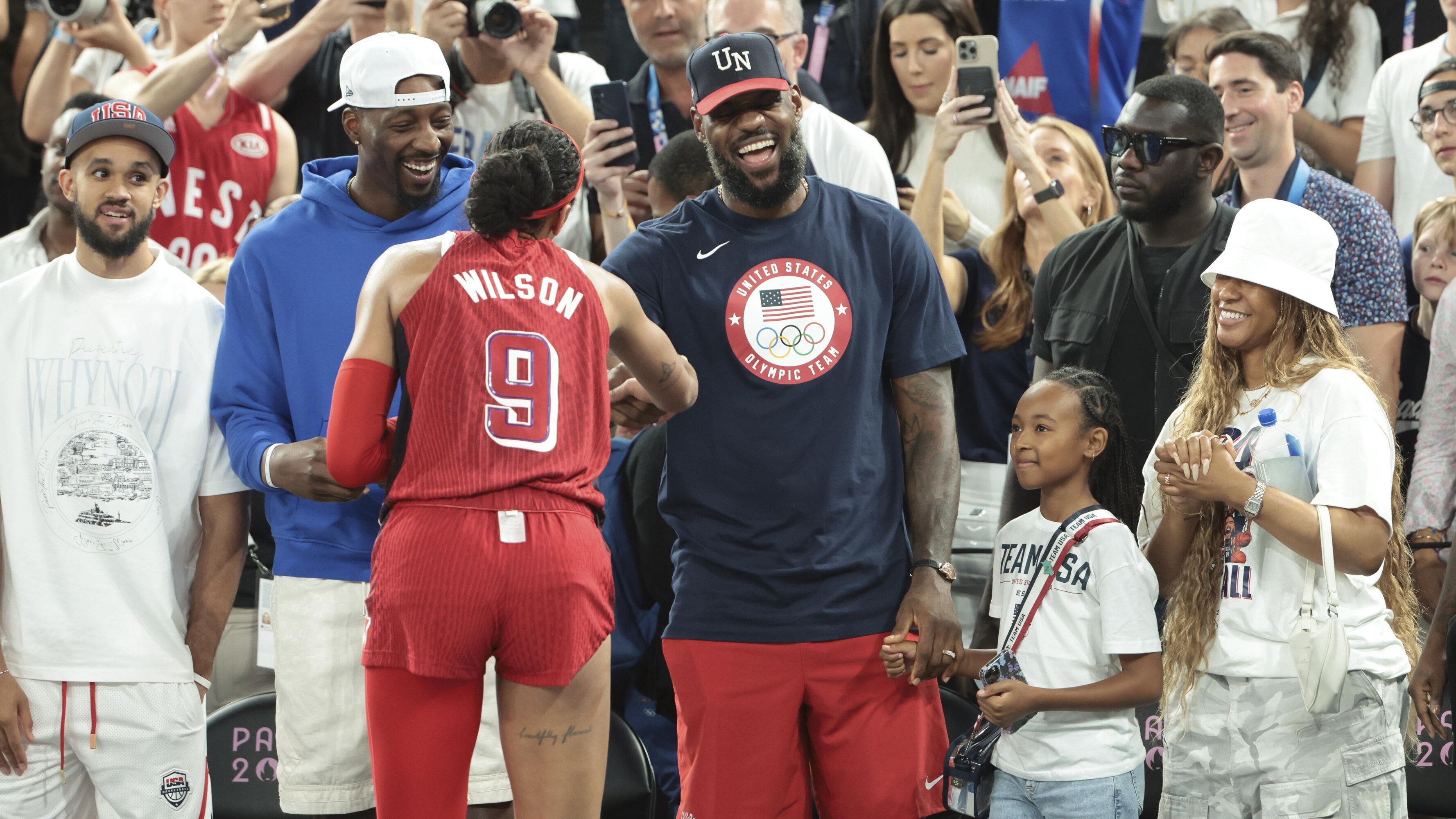 LeBron James Congratulates A'ja Wilson on WNBA MVP Award, '4 Piece ...