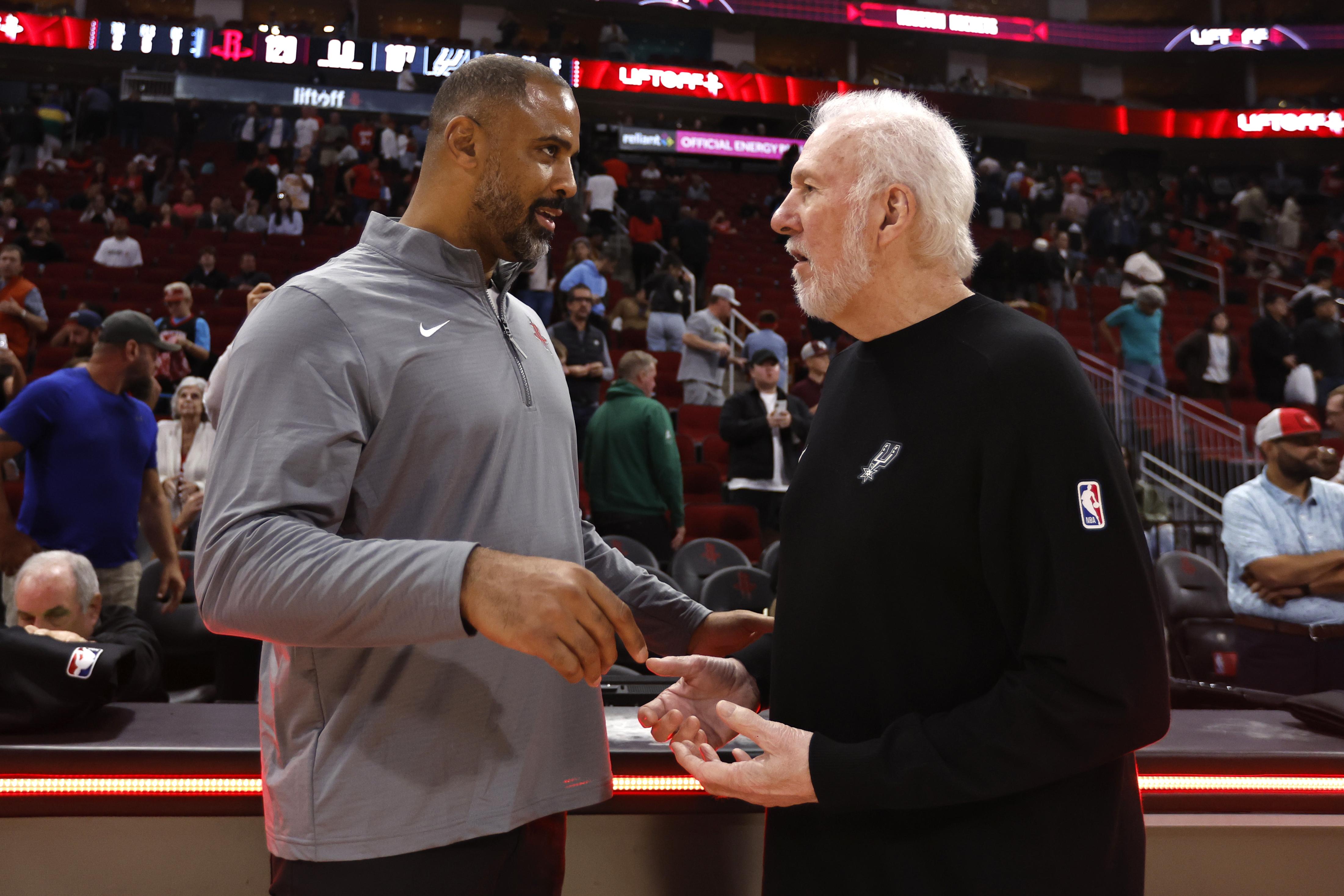 Rockets' Ime Udoka Talks Gregg Popovich Influence, Reaction When ...