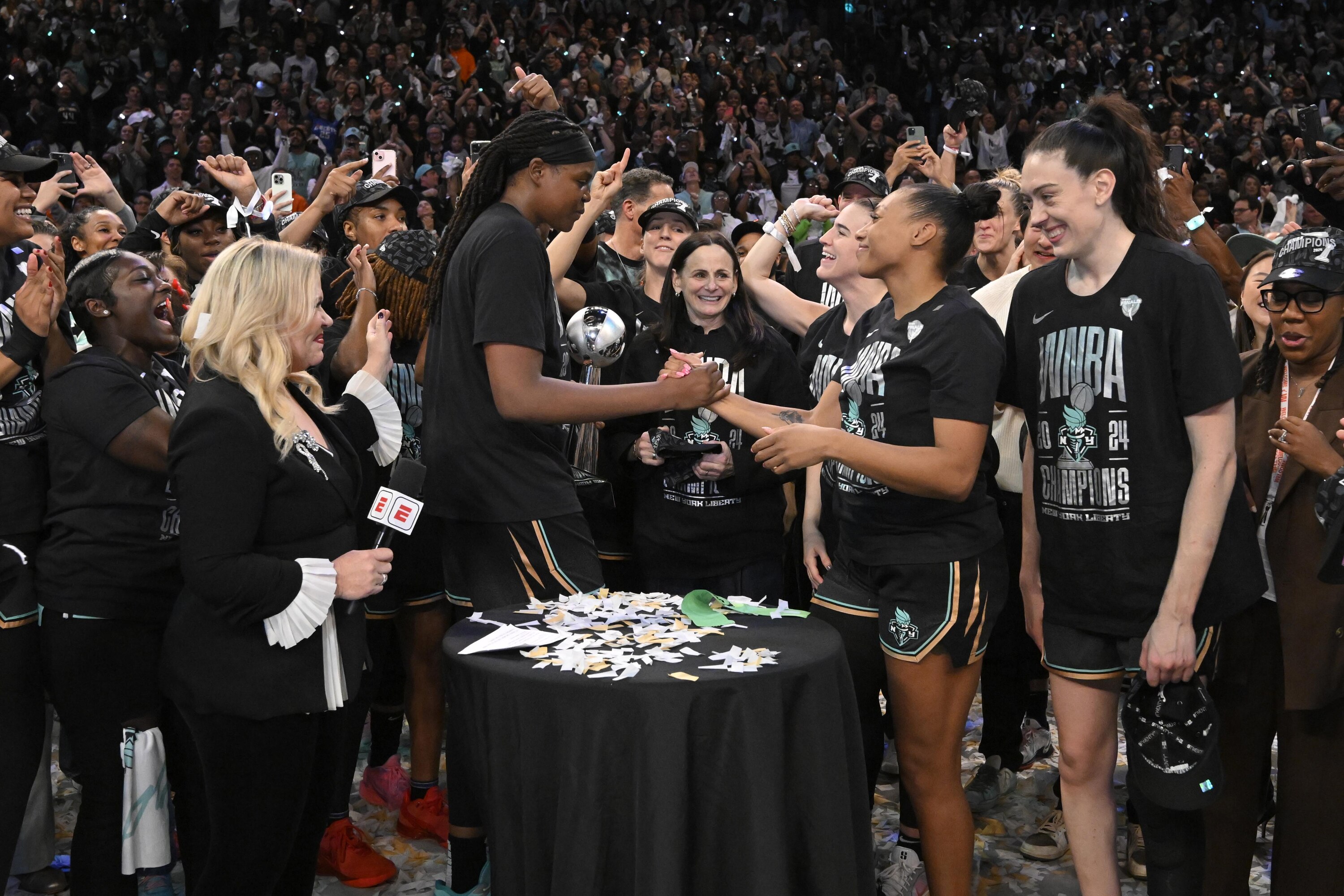 WNBA's NY Liberty Announce $80M Practice Facility with Hype Video and ...