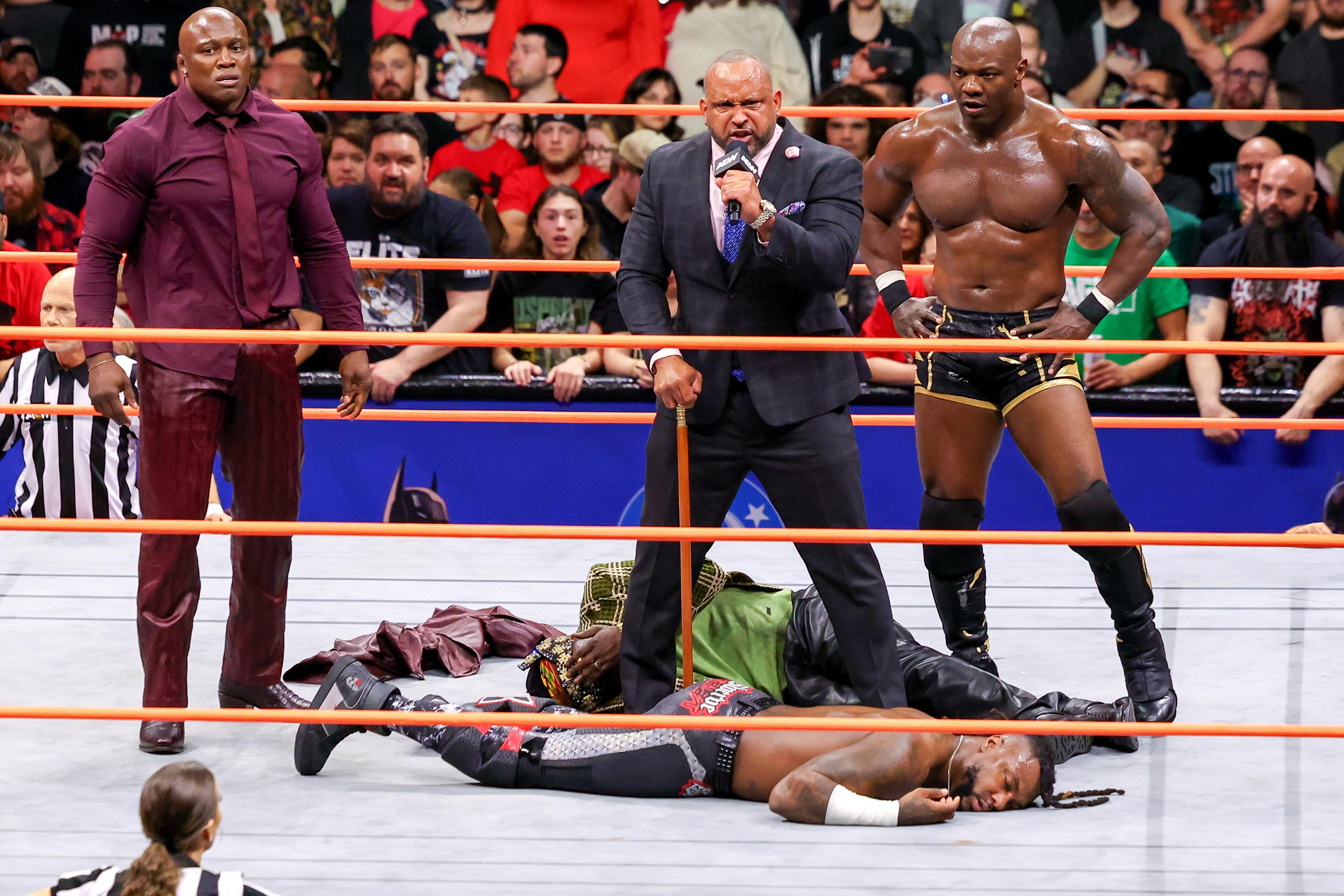 Lashley, Shelton Beat Christian, Wayne, JetSpeed to Retain AEW Tag Titles at All In