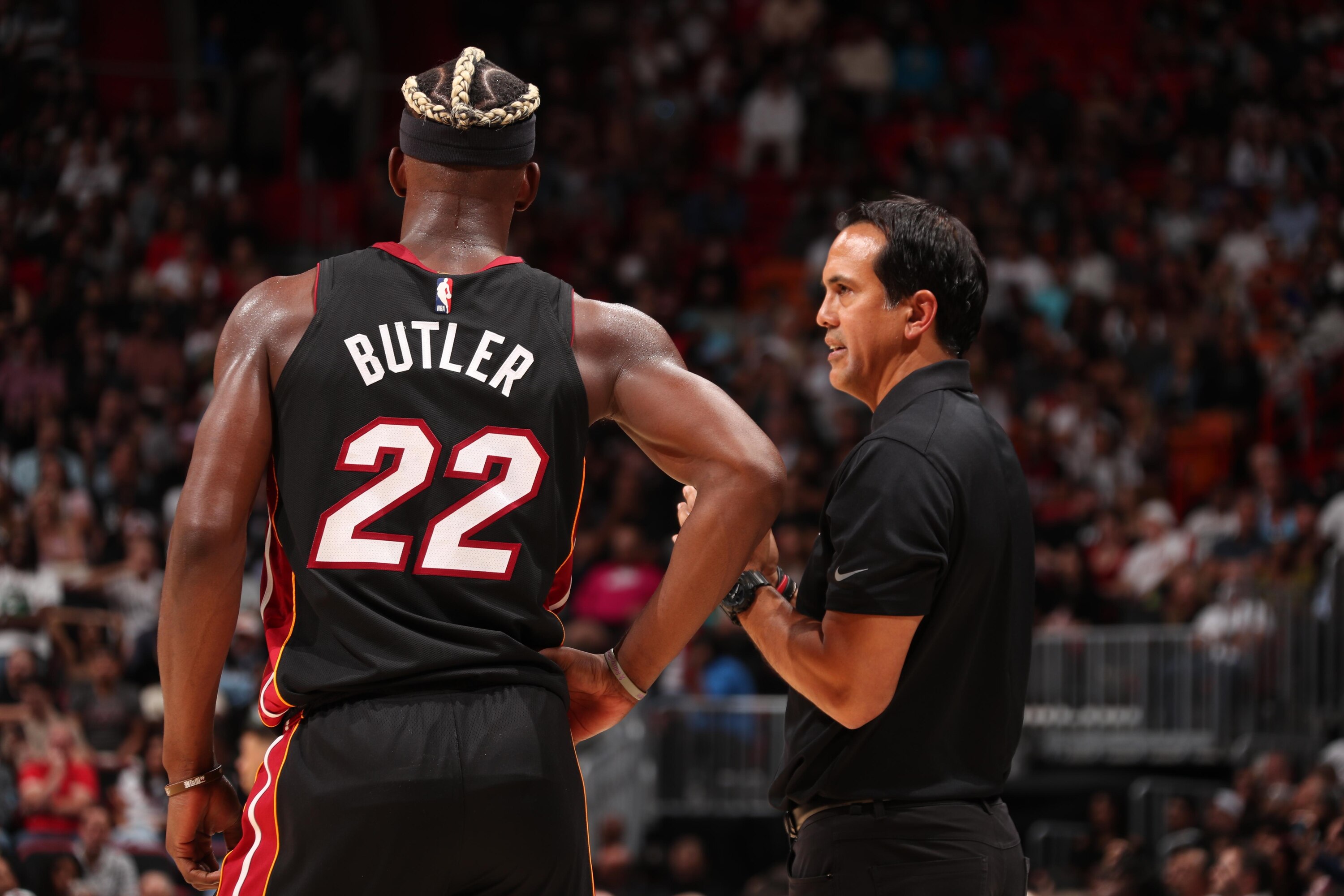 Jimmy Butler Trade Drama 'Certainly Had an Impact' on Heat Season, Erik Spoelstra Says