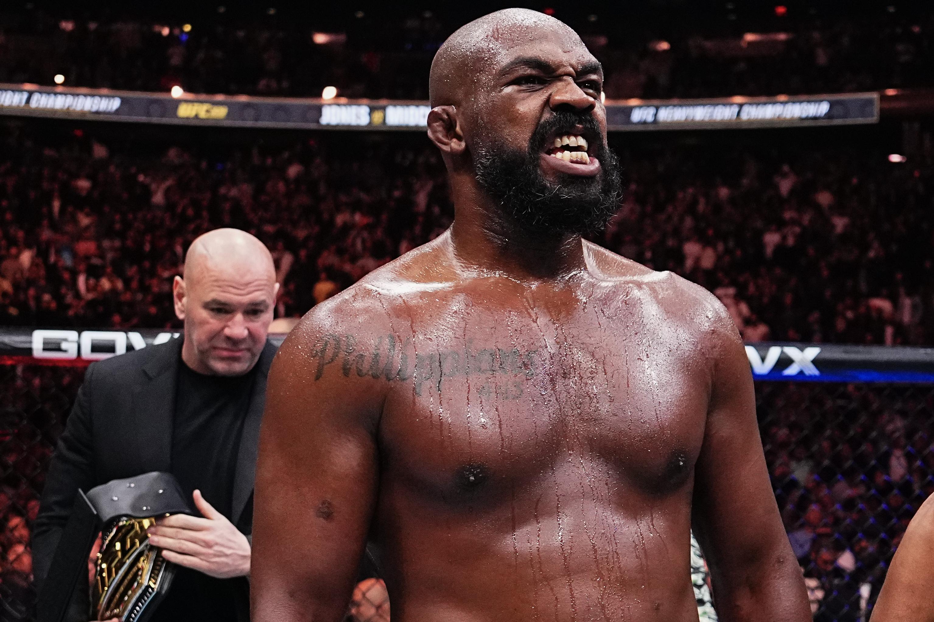 Dana White: Jon Jones vs. Tom Aspinall UFC Heavyweight Title Fight ...