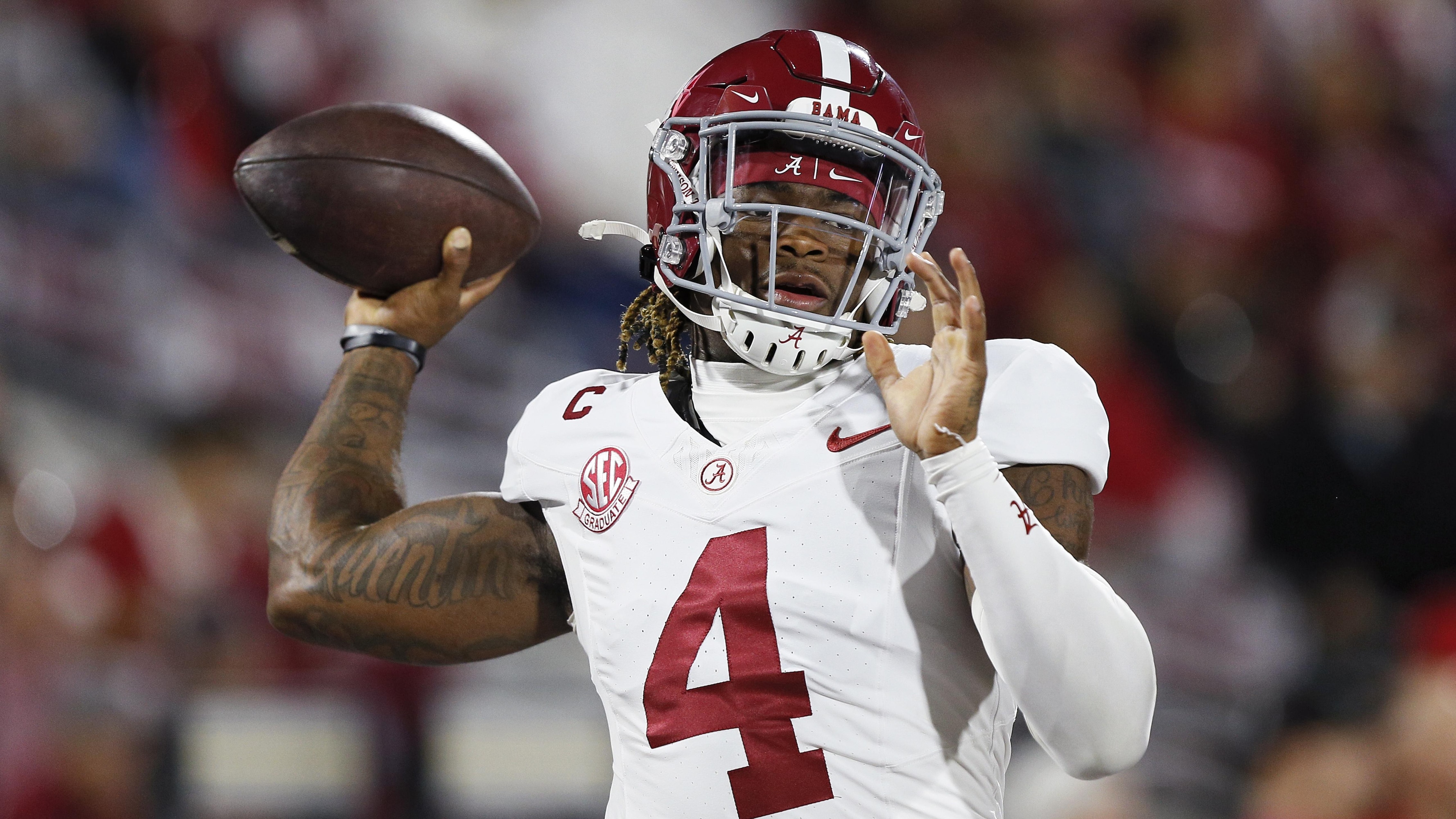 Jalen Milroe to Steelers, Will Howard to Rams in Mel Kiper, Yates 2025 ...