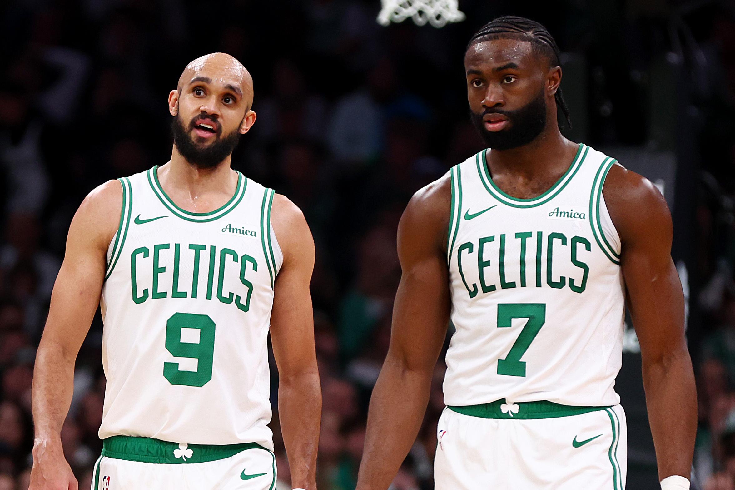 Jaylen Brown, Derrick White Reportedly Still Drawing Trade Interest amid NBA Rumors
