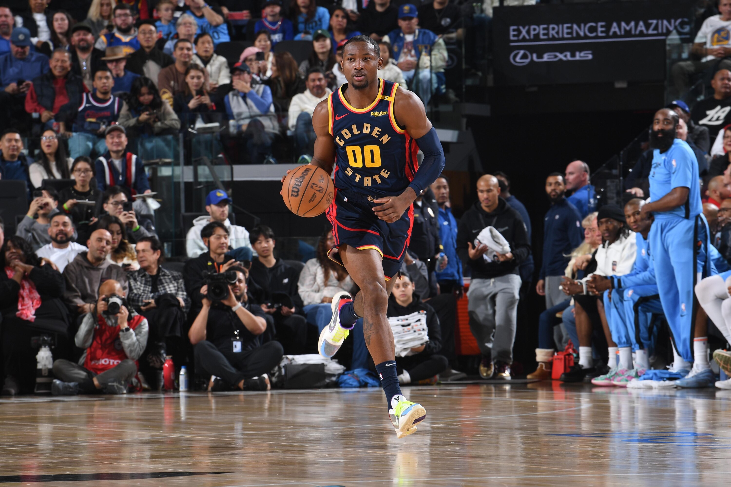 Jonathan Kuminga Returns to Warriors Practice; 1st Since Suffering Ankle Injury