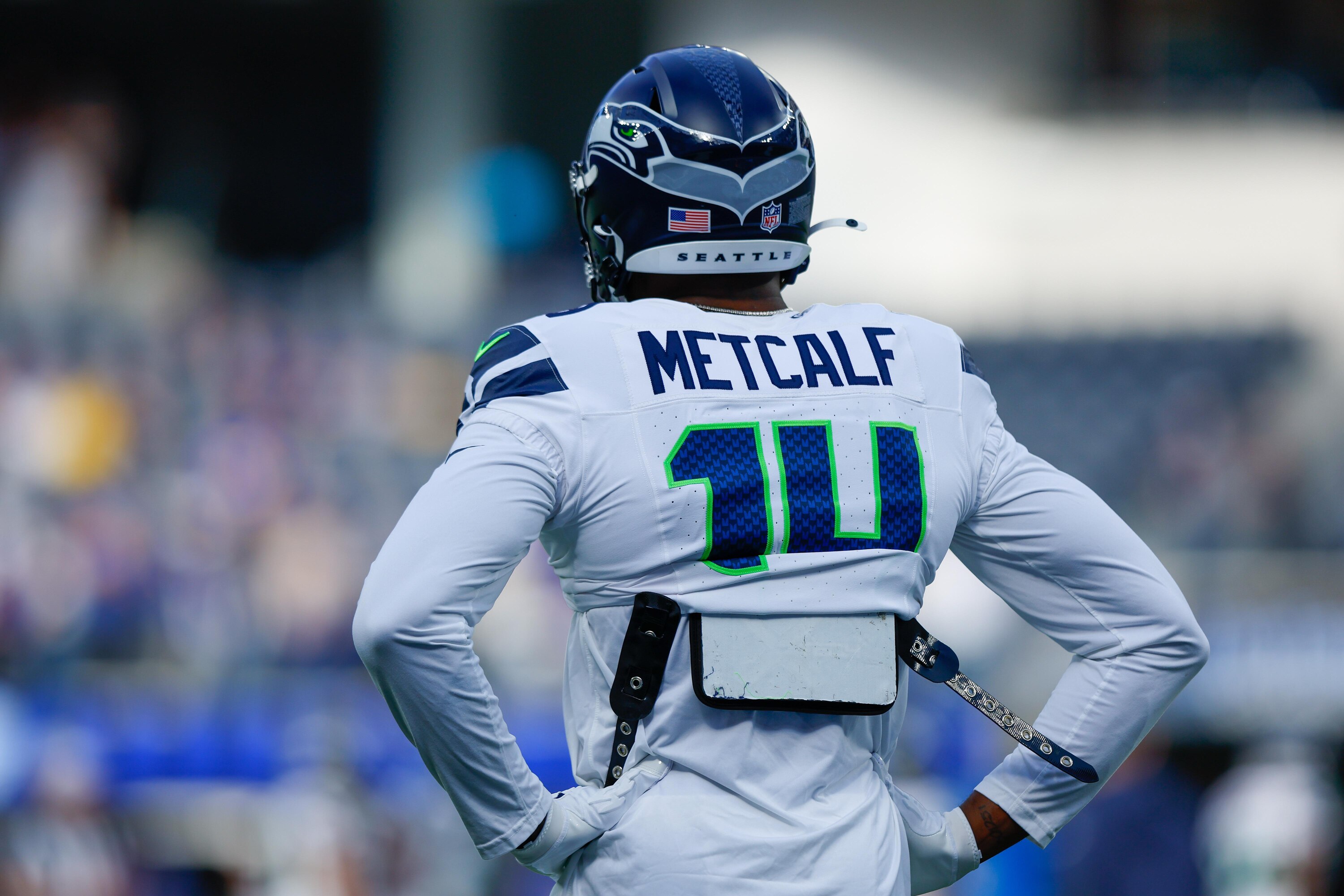 DK Metcalf Trade Rumors: 'Everybody' in the NFL Thinks Patriots Land ...