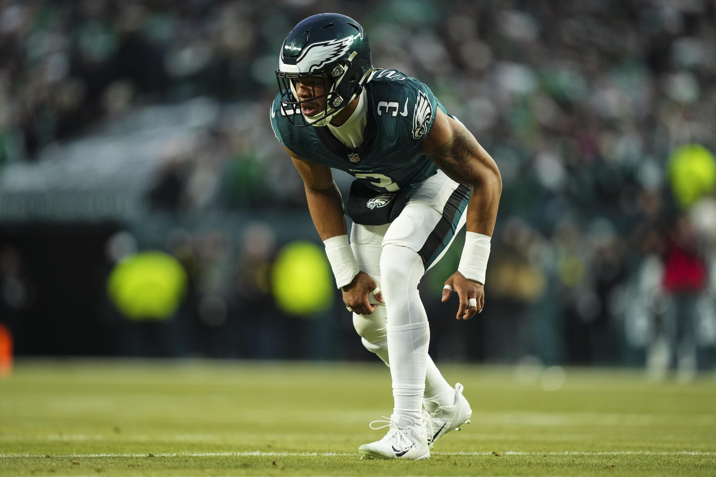 Report: Eagles' Nolan Smith Tore Triceps in Super Bowl Win; Played ...