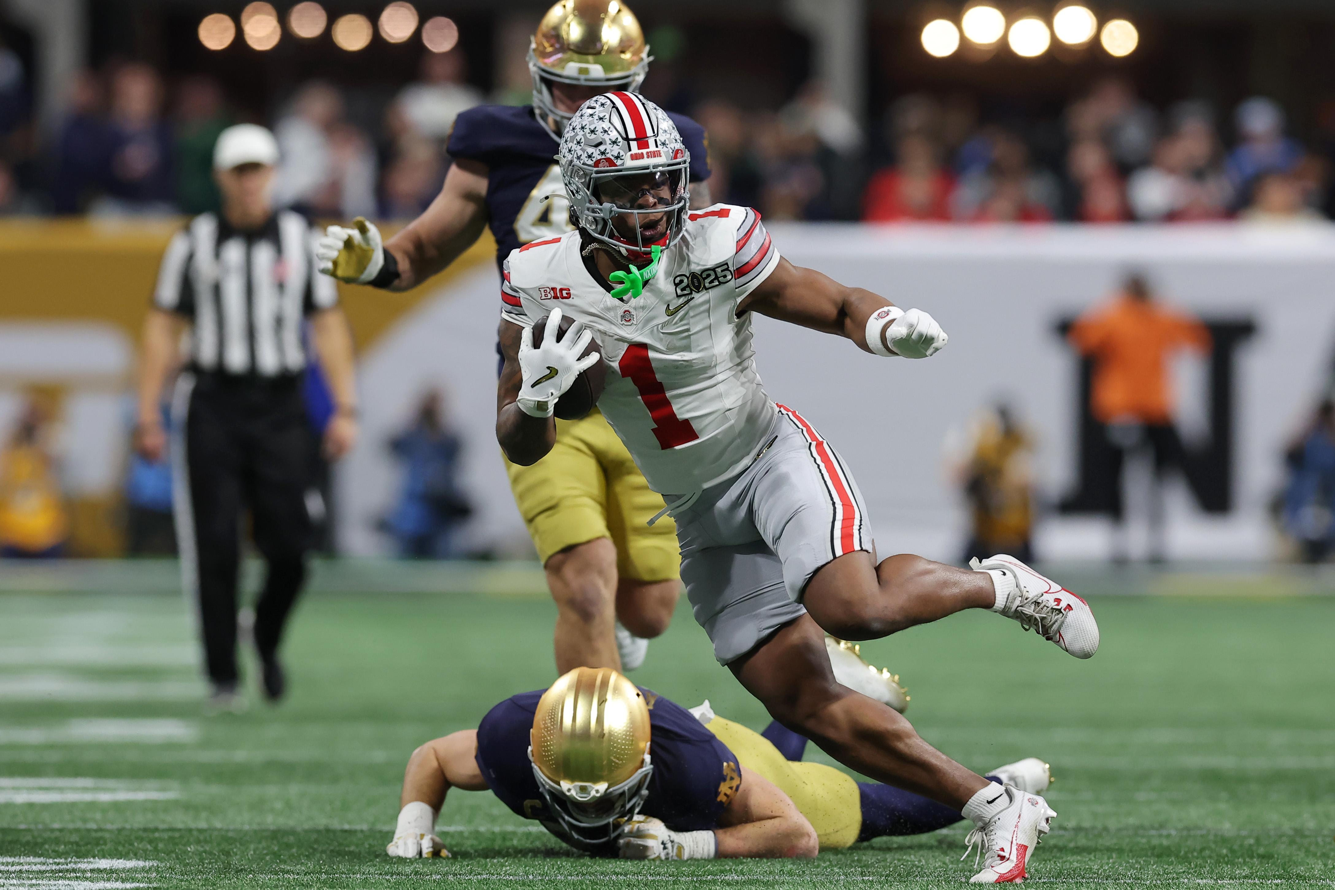 Photo: Ohio State Trolls Notre Dame on St. Patrick's Day After CFP Title Game Win