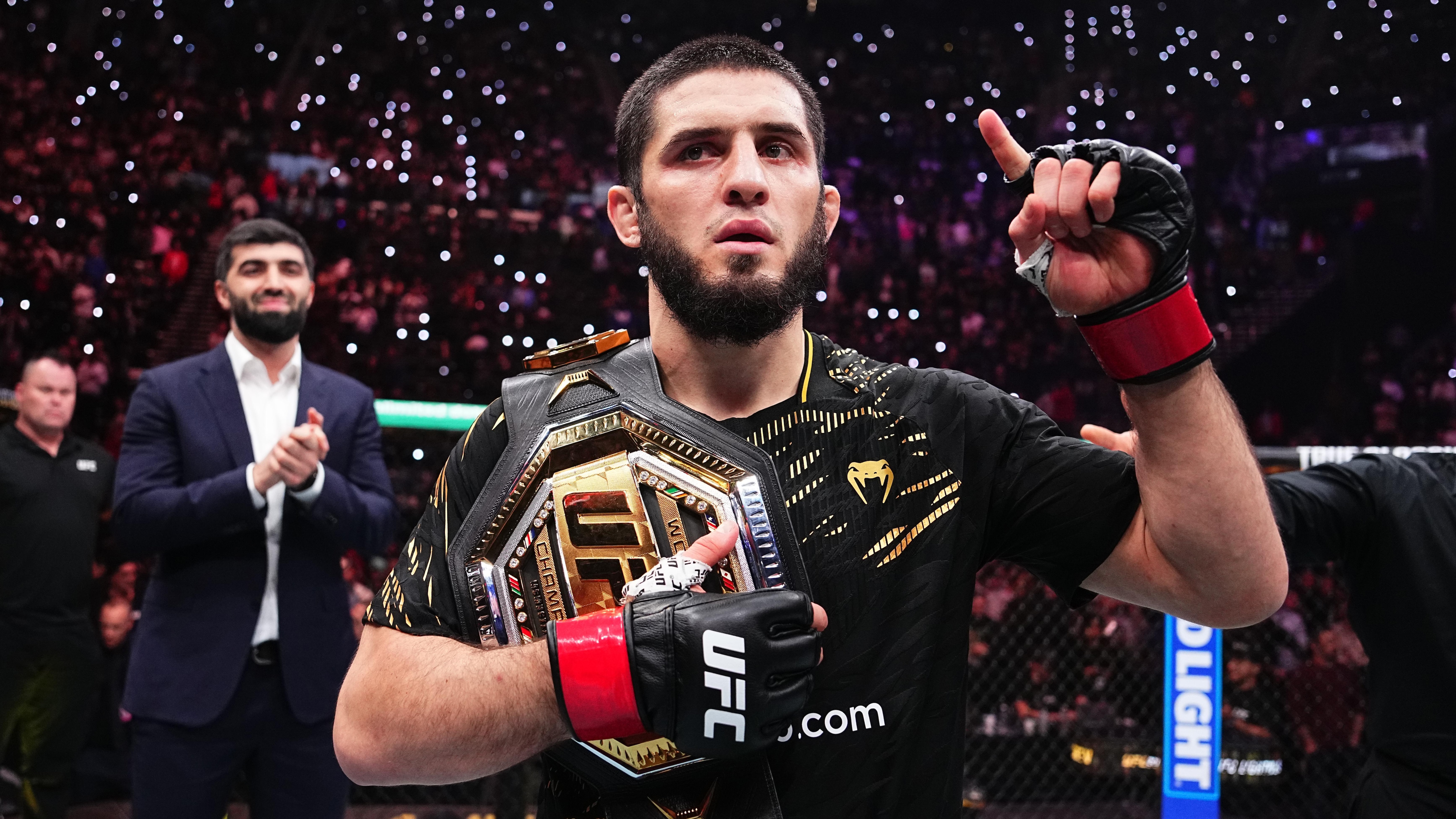Islam Makhachev Says Ilia Topuria Fight Would Be Biggest for UFC White ...