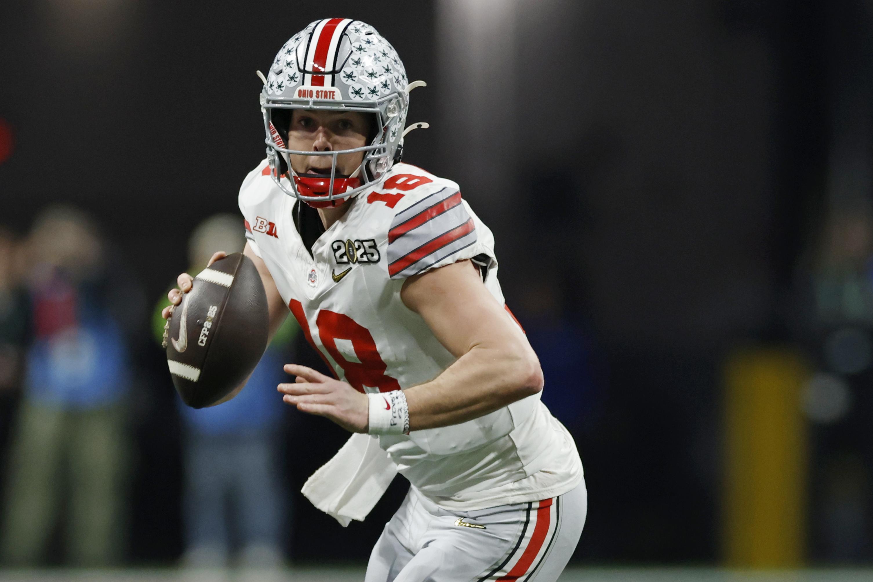 Will Howard Meets with Steelers amid Aaron Rodgers Rumors Ahead of Ohio ...