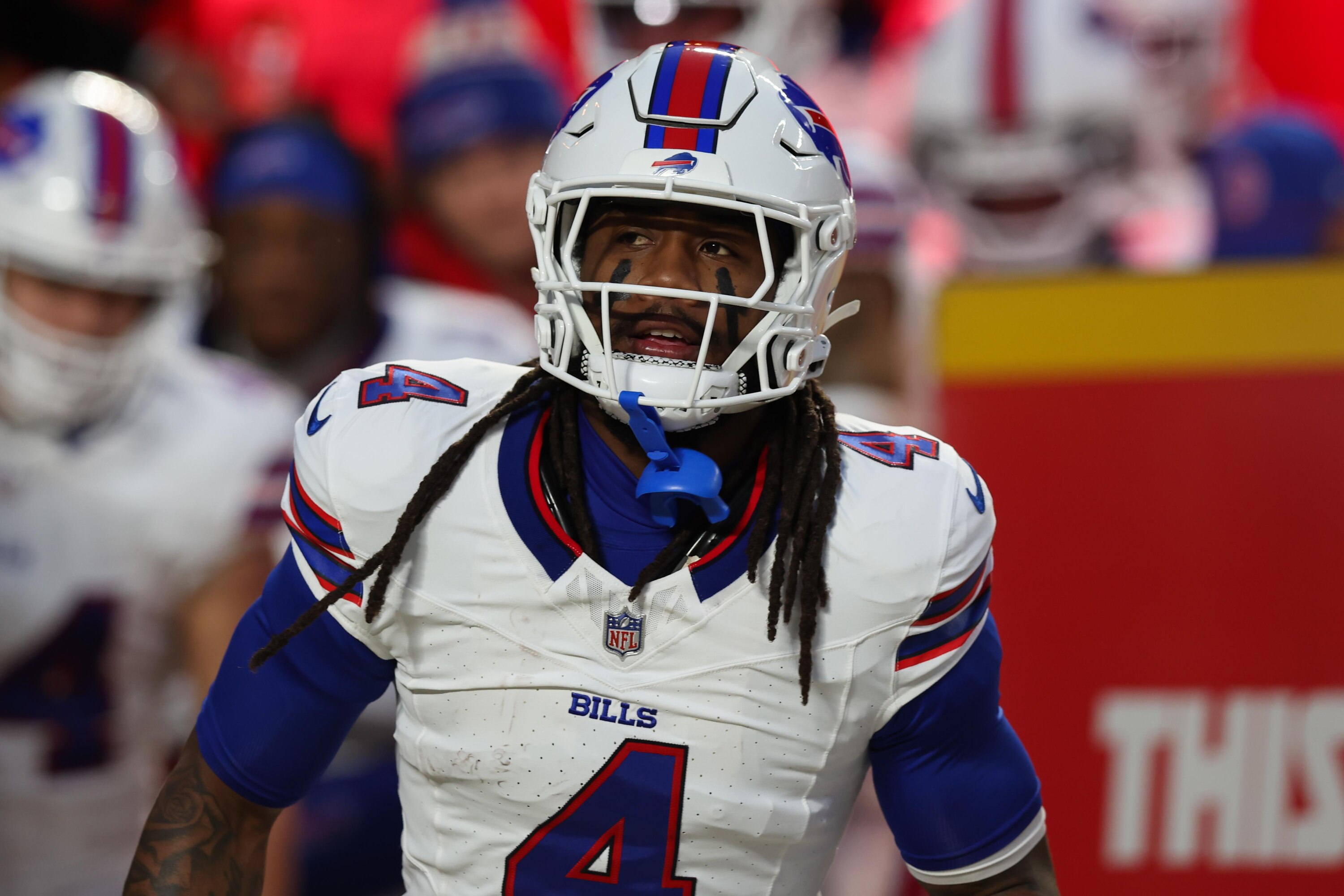 Photo: Bills' James Cook Calls for $15M AAV Contract During IG Live ...