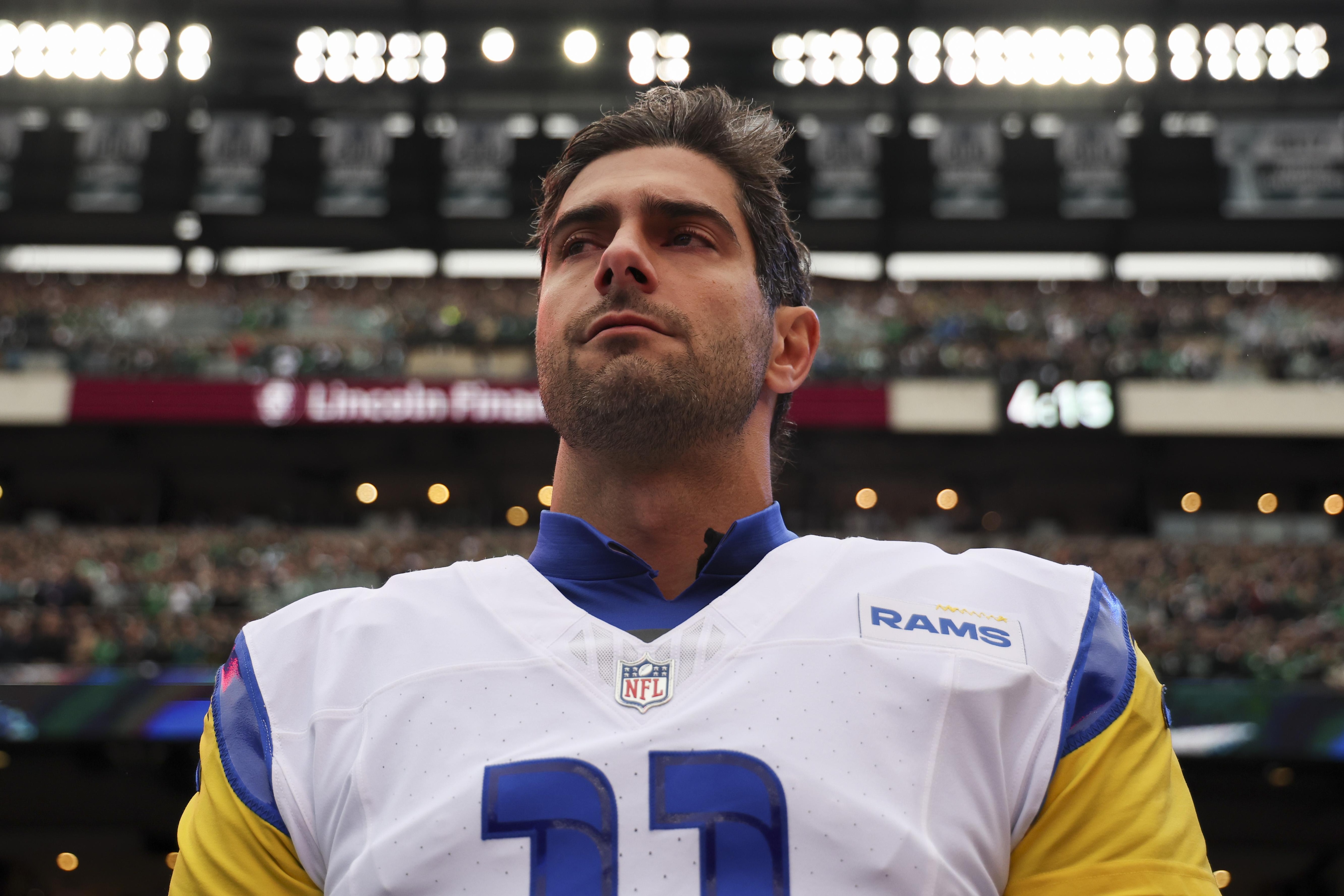 Report Jimmy Garoppolo Rams Agree To 11m Contract After Matthew Staffords Return 