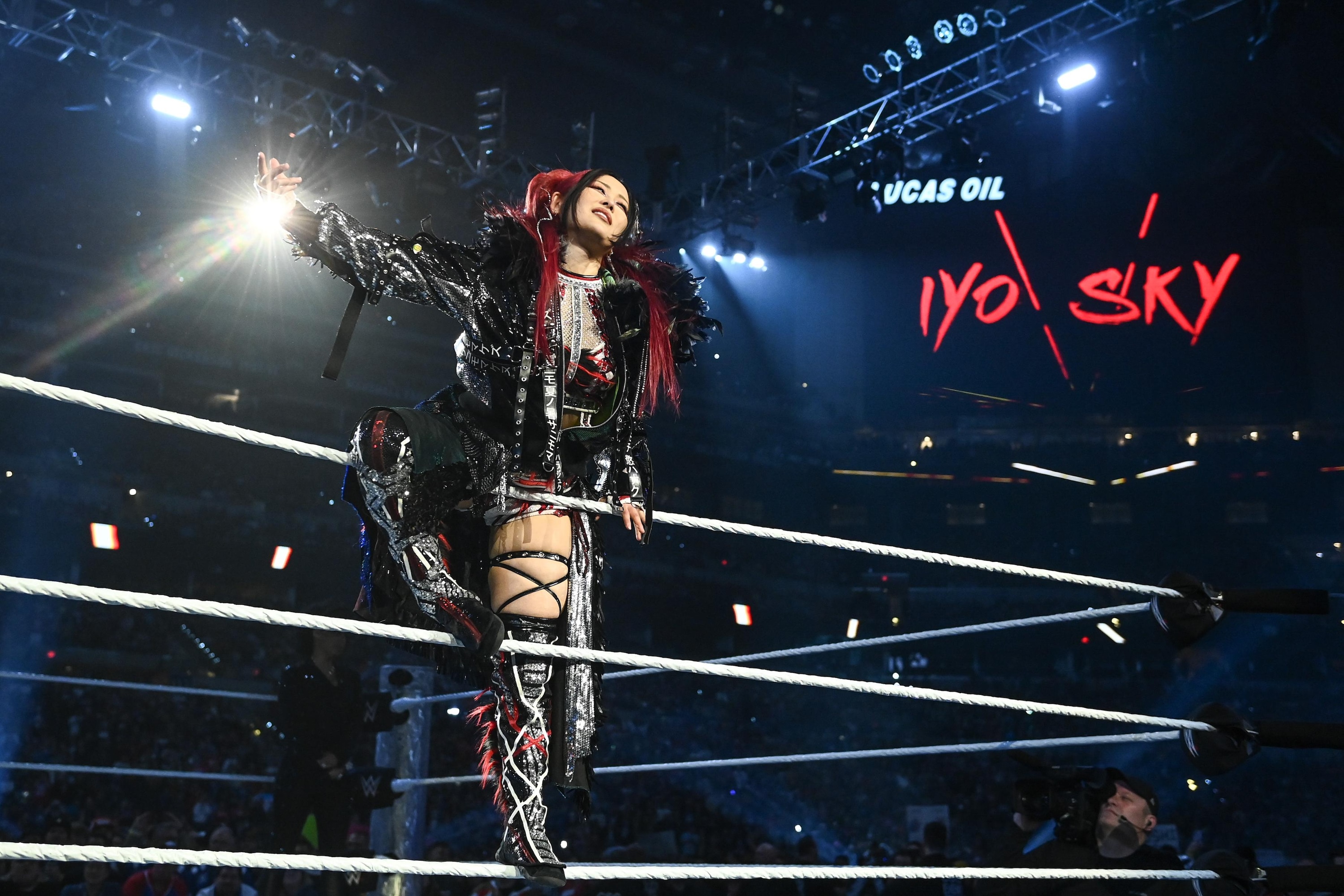 Video: Iyo Sky Beats Rhea Ripley, Wins WWE Women's World Championship