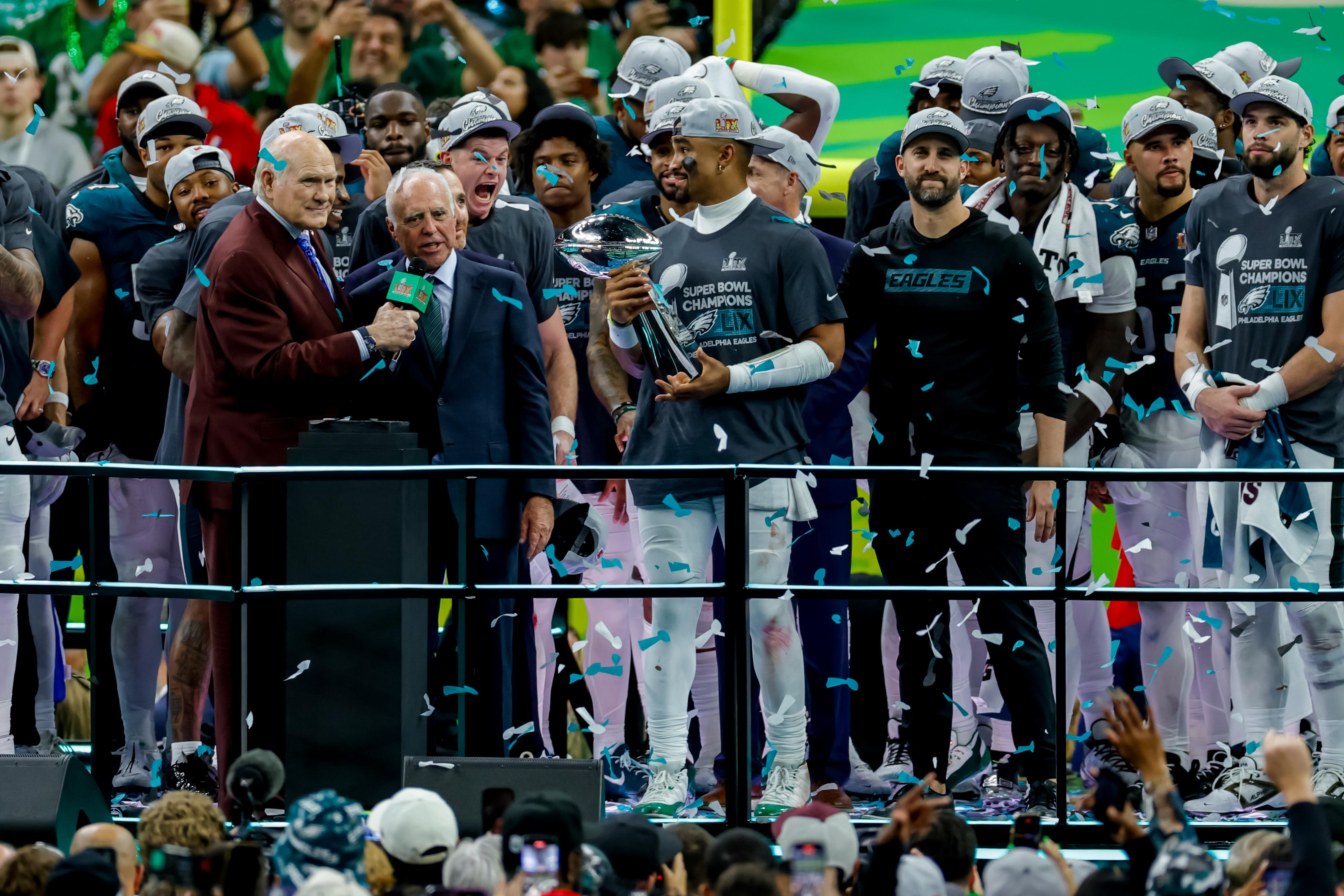 NFL Super Bowl 59 Bonus Prize Money Revealed for Jalen Hurts, Eagles ...