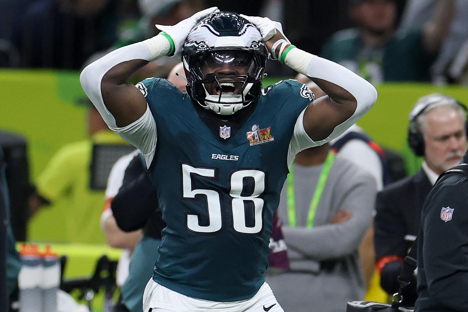 Rob McElhenney Offers to Pay Jalyx Hunt's Super Bowl Celebration Fine ...