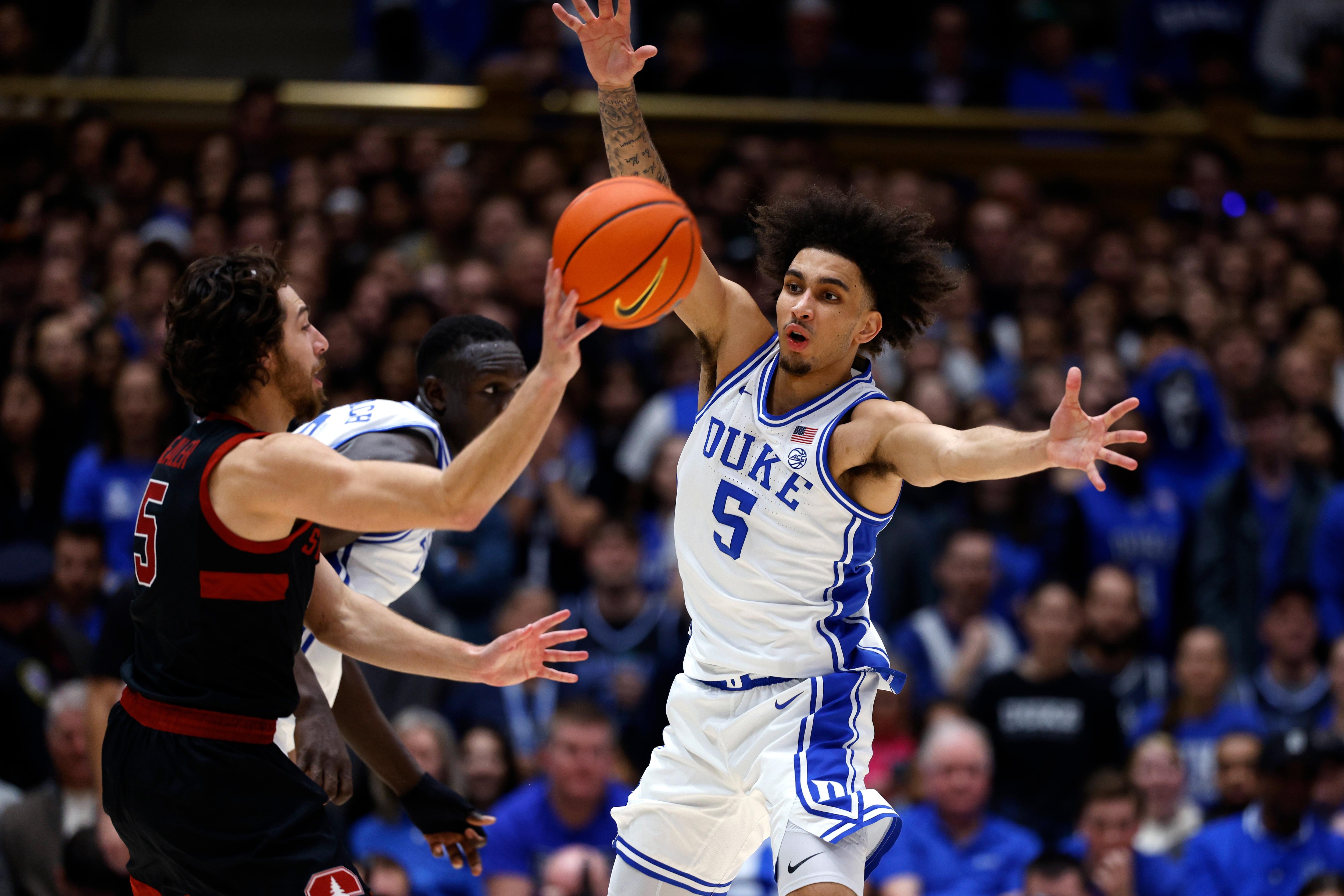 Cooper Flagg, No. 3 Duke Rout Stanford as CBB Fans Hype Tyrese Proctor's Breakout