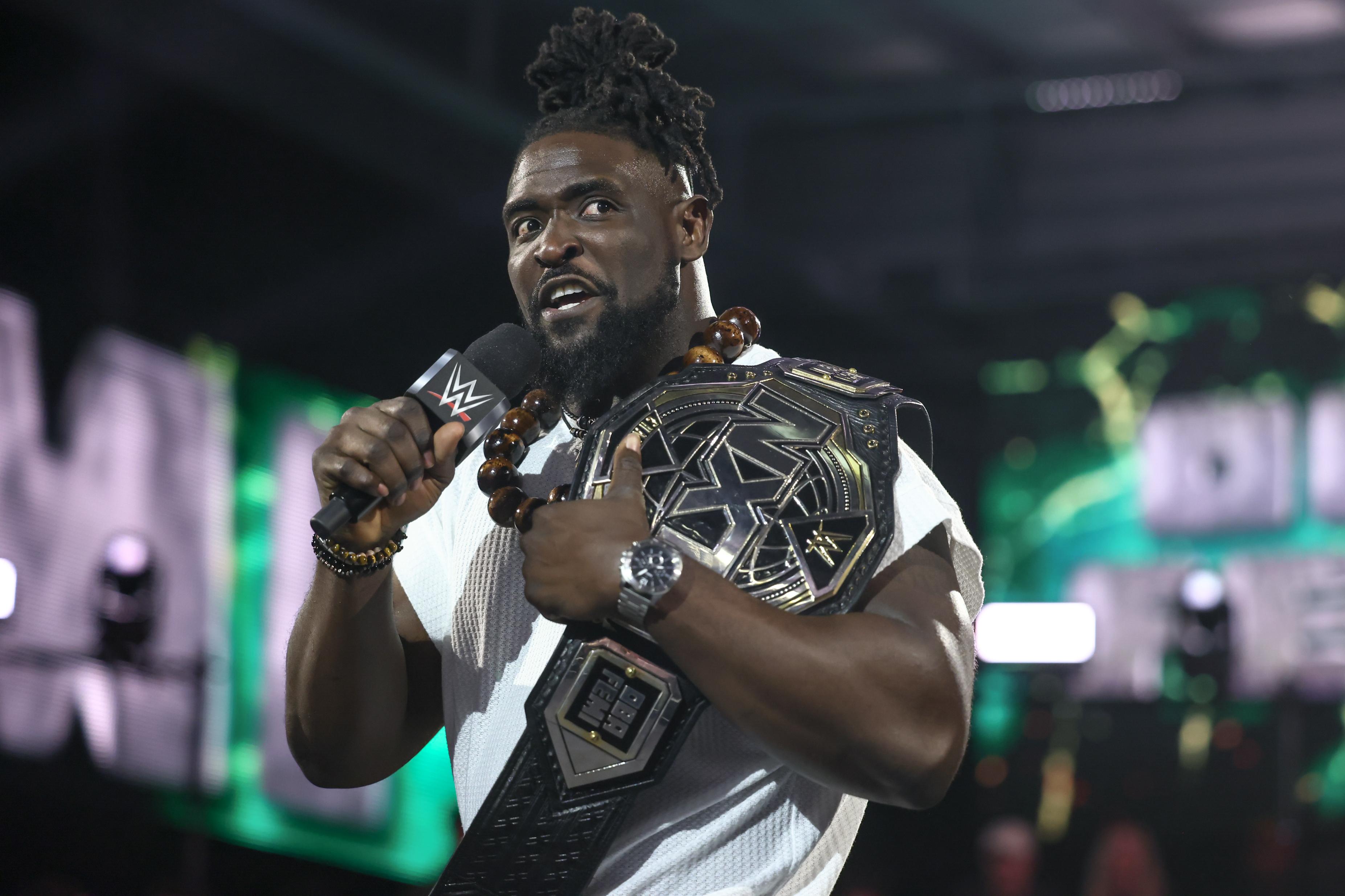 Oba Femi Beats Trick Williams, Je'Von Evans to Retain NXT Title at ...