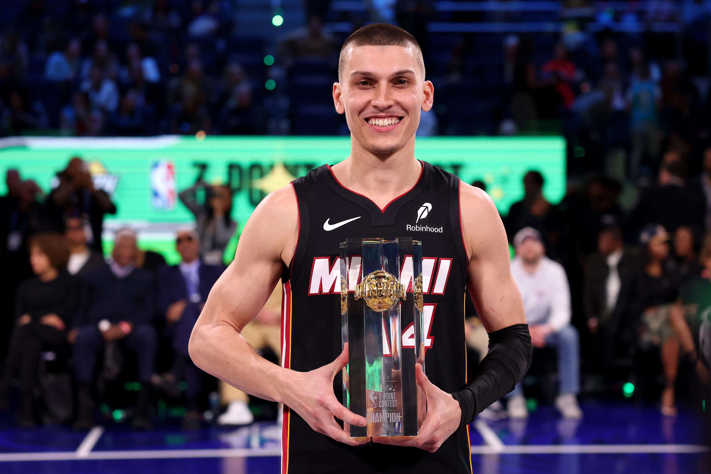 Tyler Herro Wins 2025 NBA 3-Point Contest, Excites Fans as Dame Falls ...