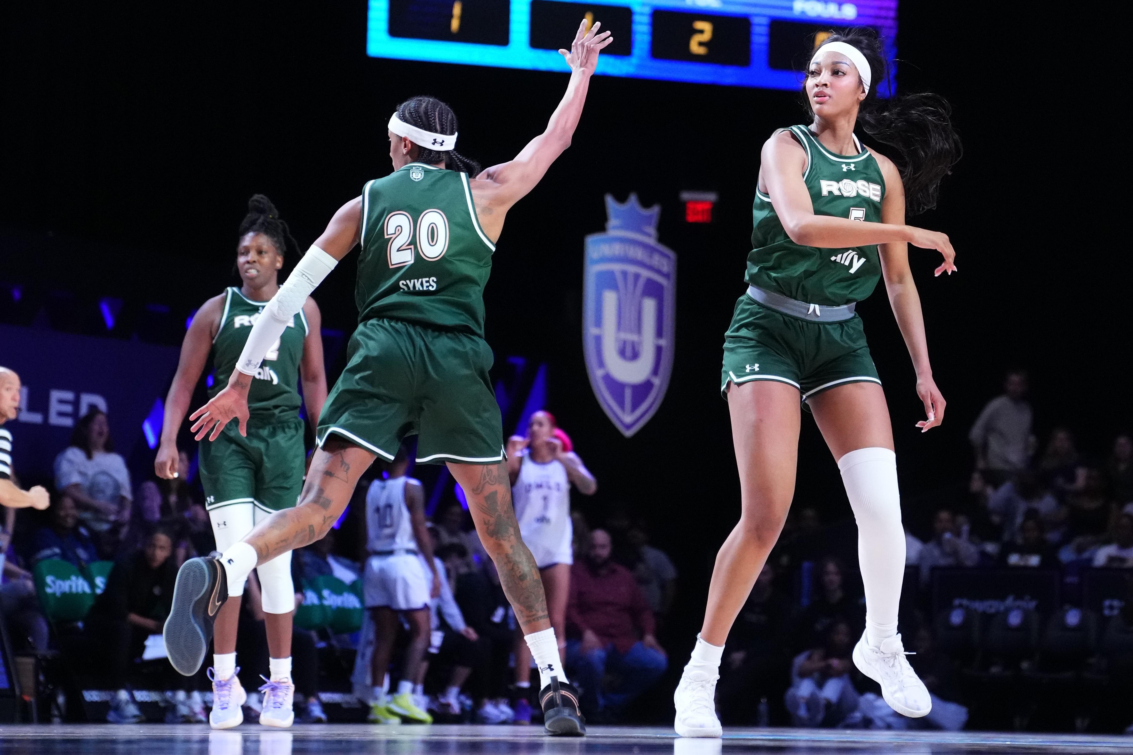 Angel Reese Dominates, Gets Love from Fans in Rose Win vs. Griner ...