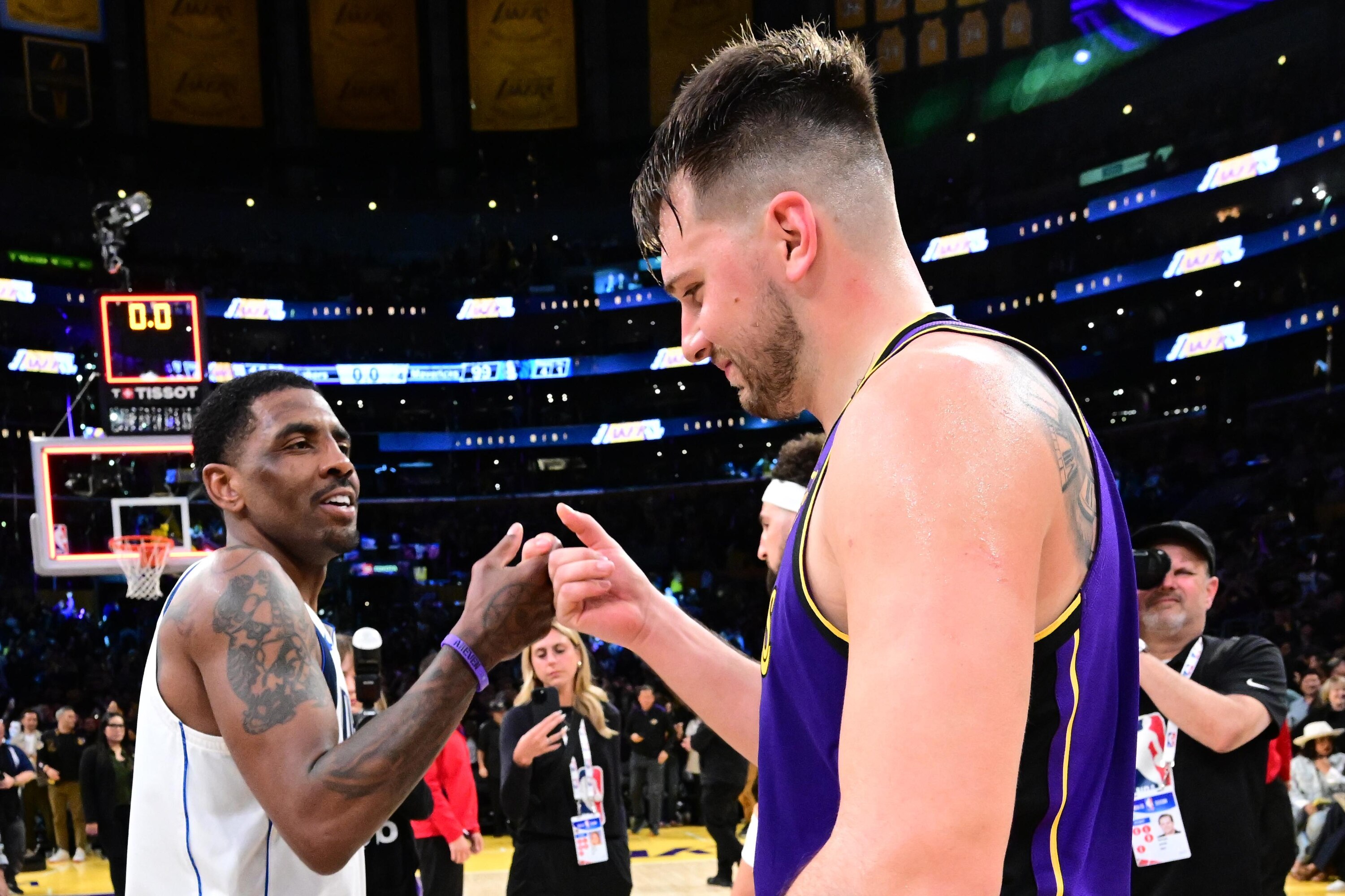 Kyrie Irving: 'Awkward as S--t' to Play vs. Luka Doncic After Lakers-Mavs Trade