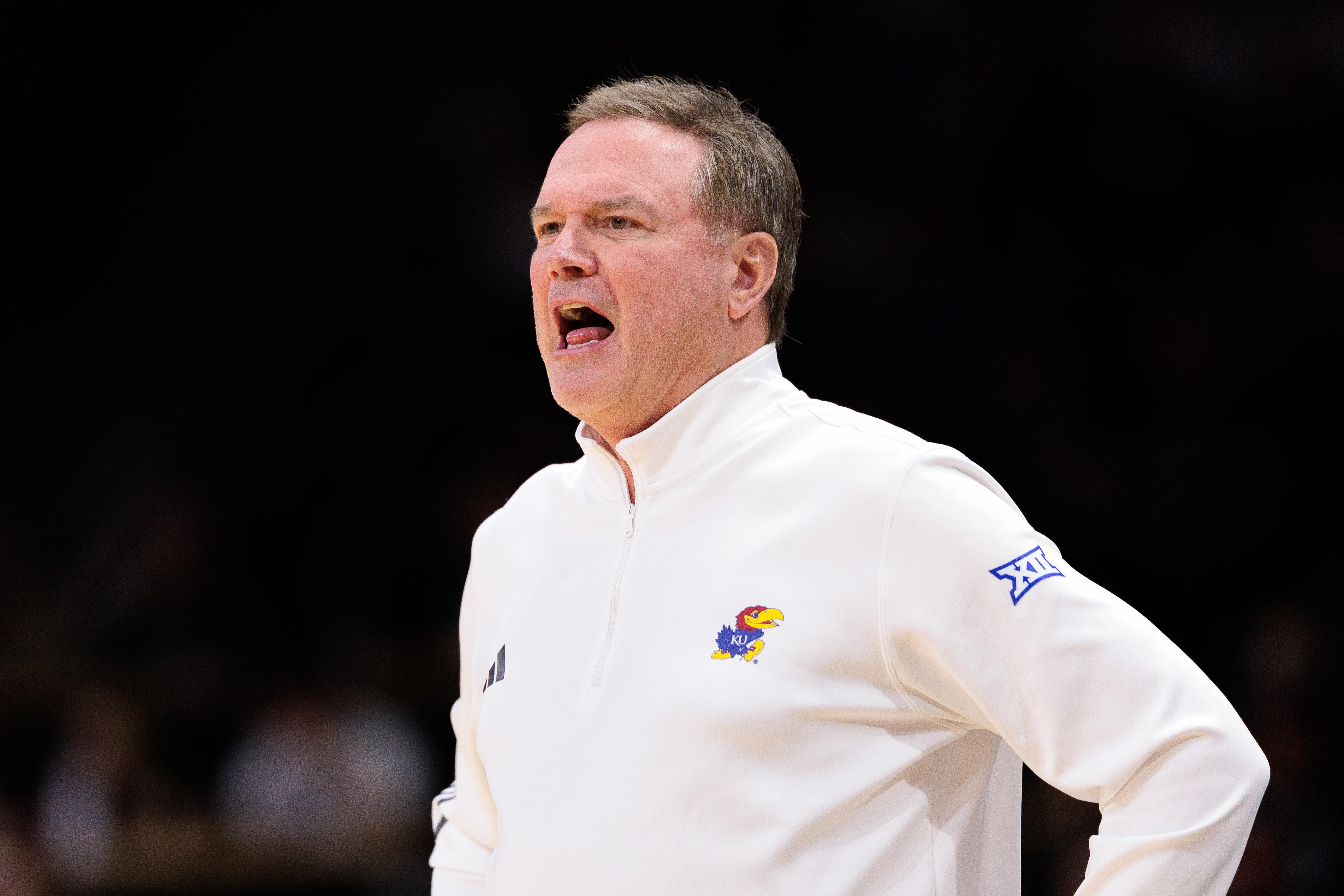 Kansas' Bill Self Denies Retirement Speculation: 'That's Not True at All'