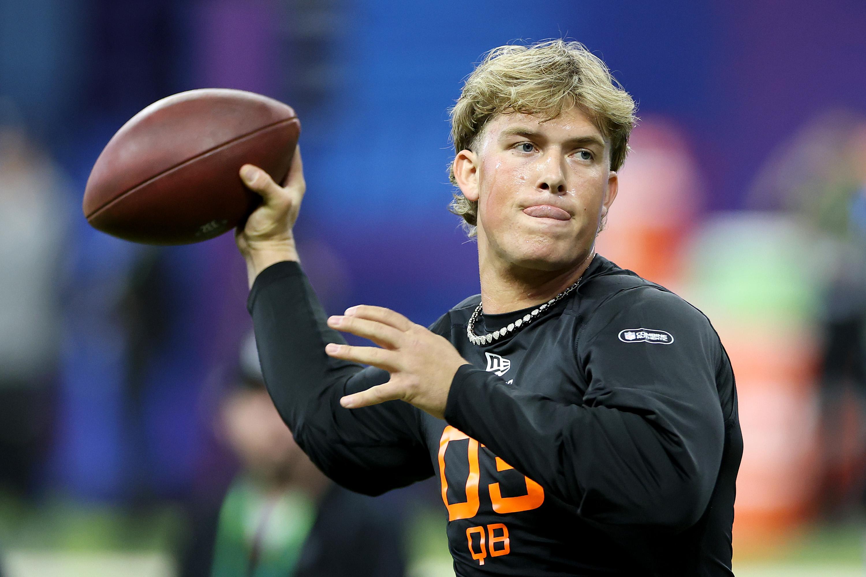 McShay: 'Don't Be Surprised' if Jaxson Dart to Jets 'Builds Some Steam ...