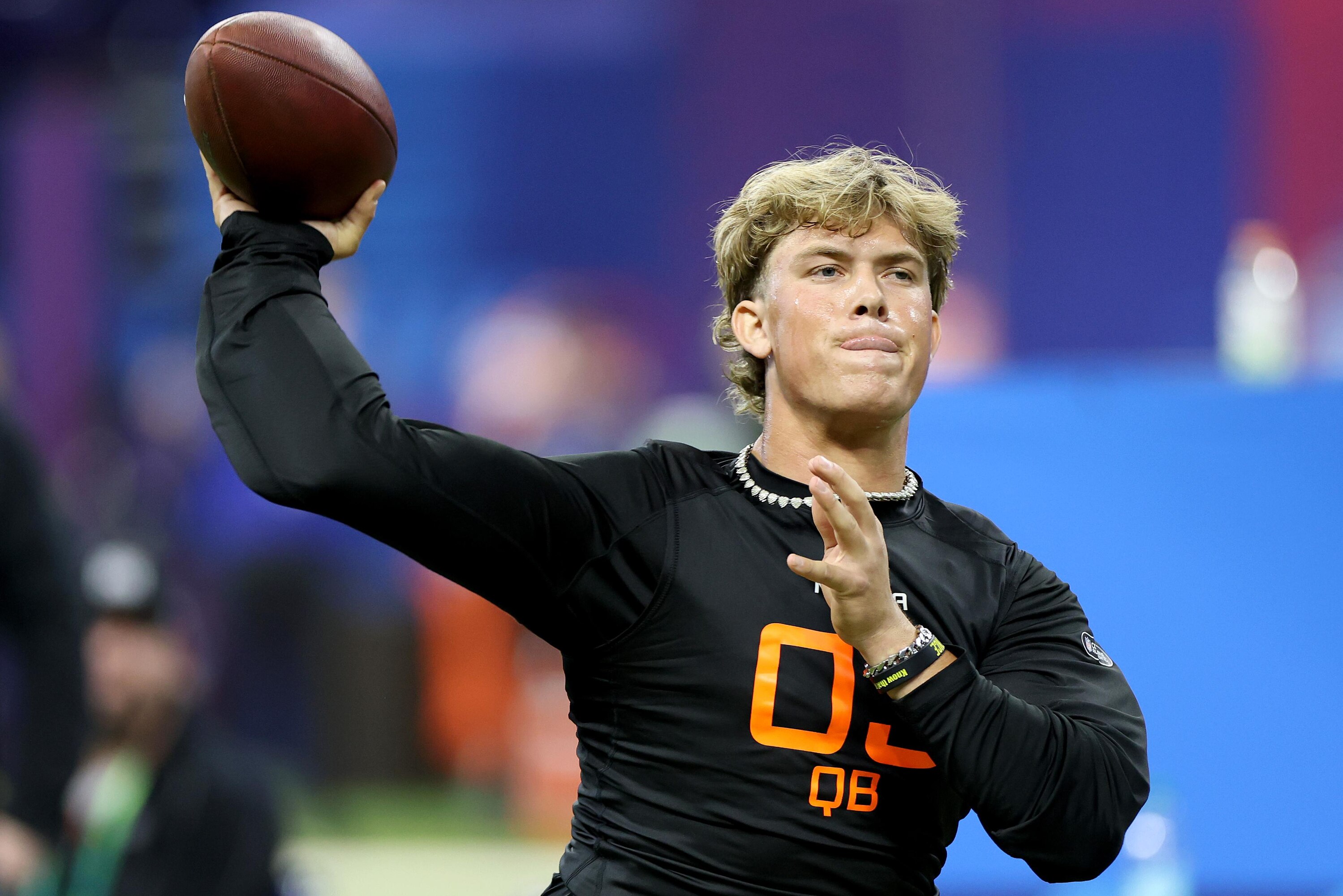 Jaxson Dart at 2025 NFL Combine: Measurements, Highlights and Reaction