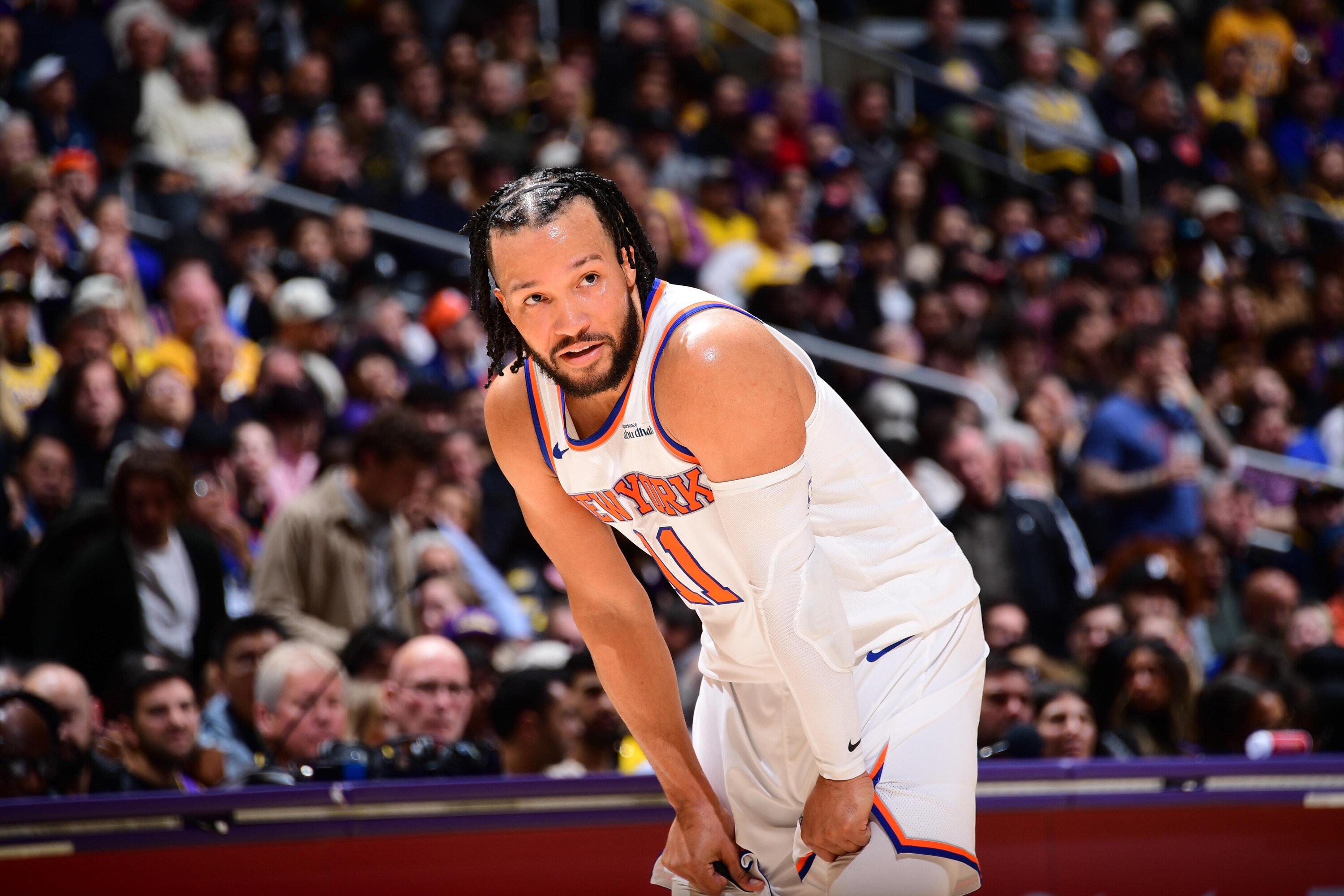 Report: Jalen Brunson's X-Rays on Ankle Negative After Injury in Knicks ...