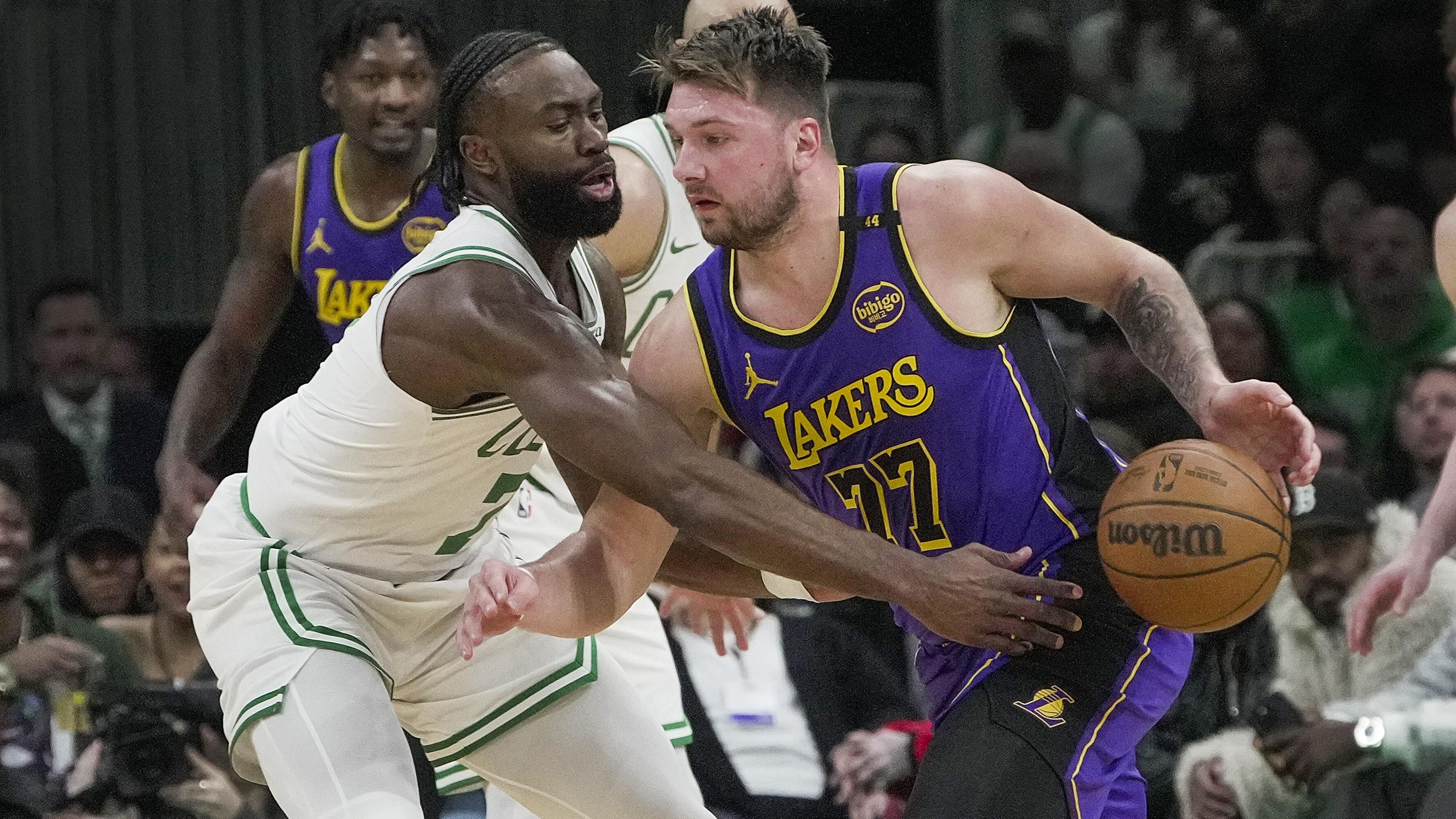 Jaylen Brown's Reaction to Luka Doncic, Lakers Trade News Revealed in ...