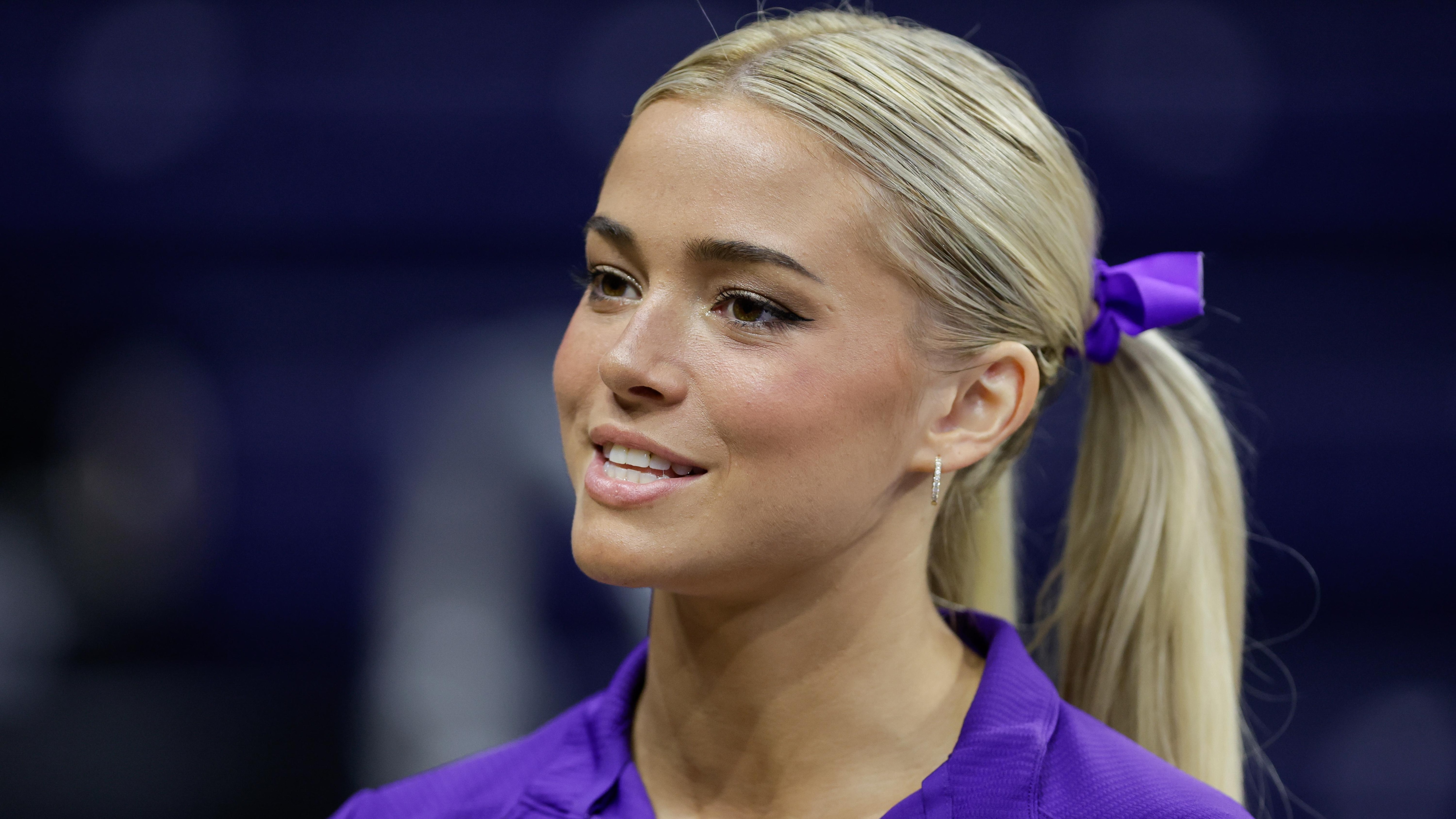 Livvy Dunne Stars in Fanatics Commercial Sitting in Bubble Bath on Rose ...