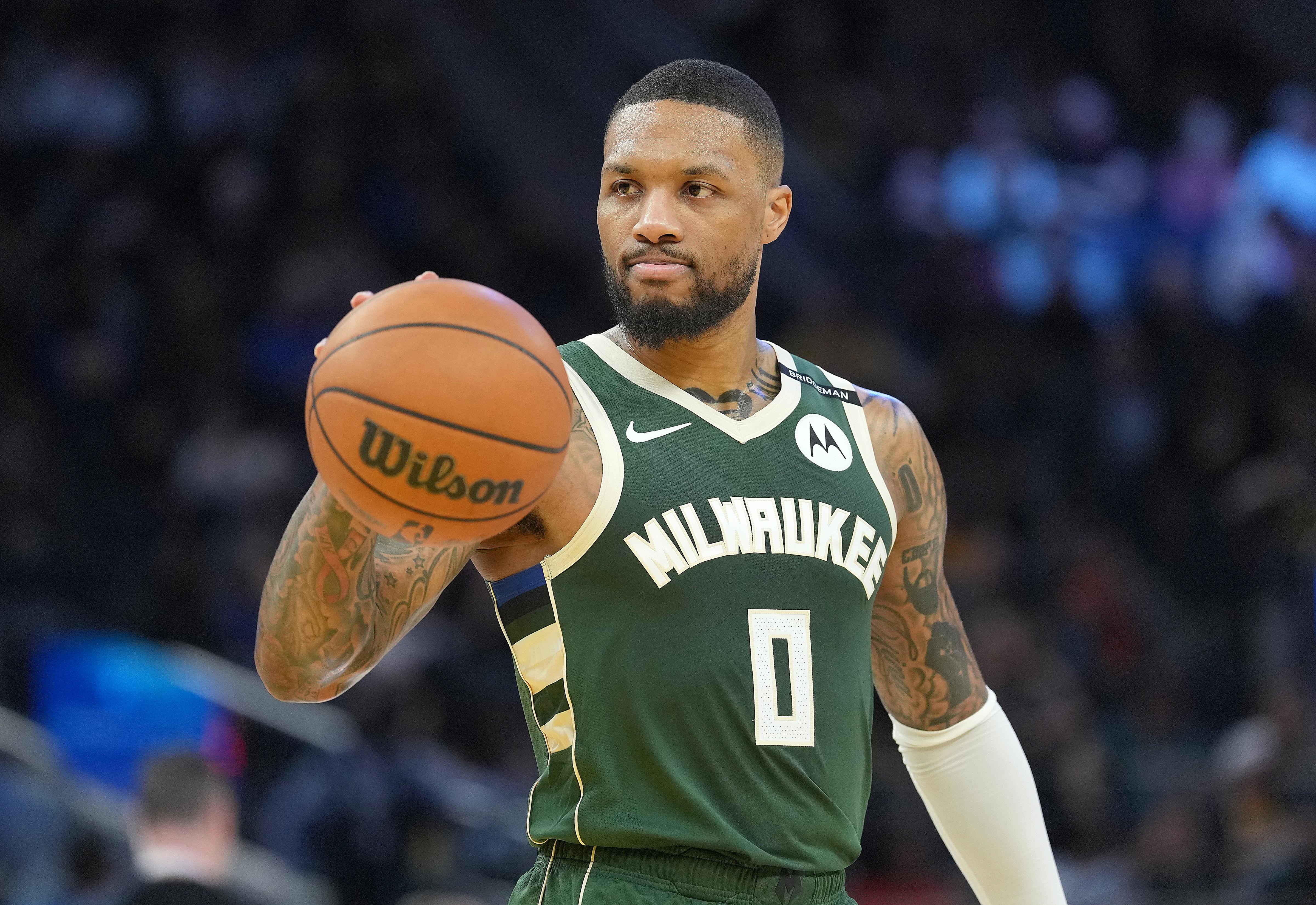 Damian Lillard Reportedly Waived by Bucks Amid Injury, Myles Turner ...