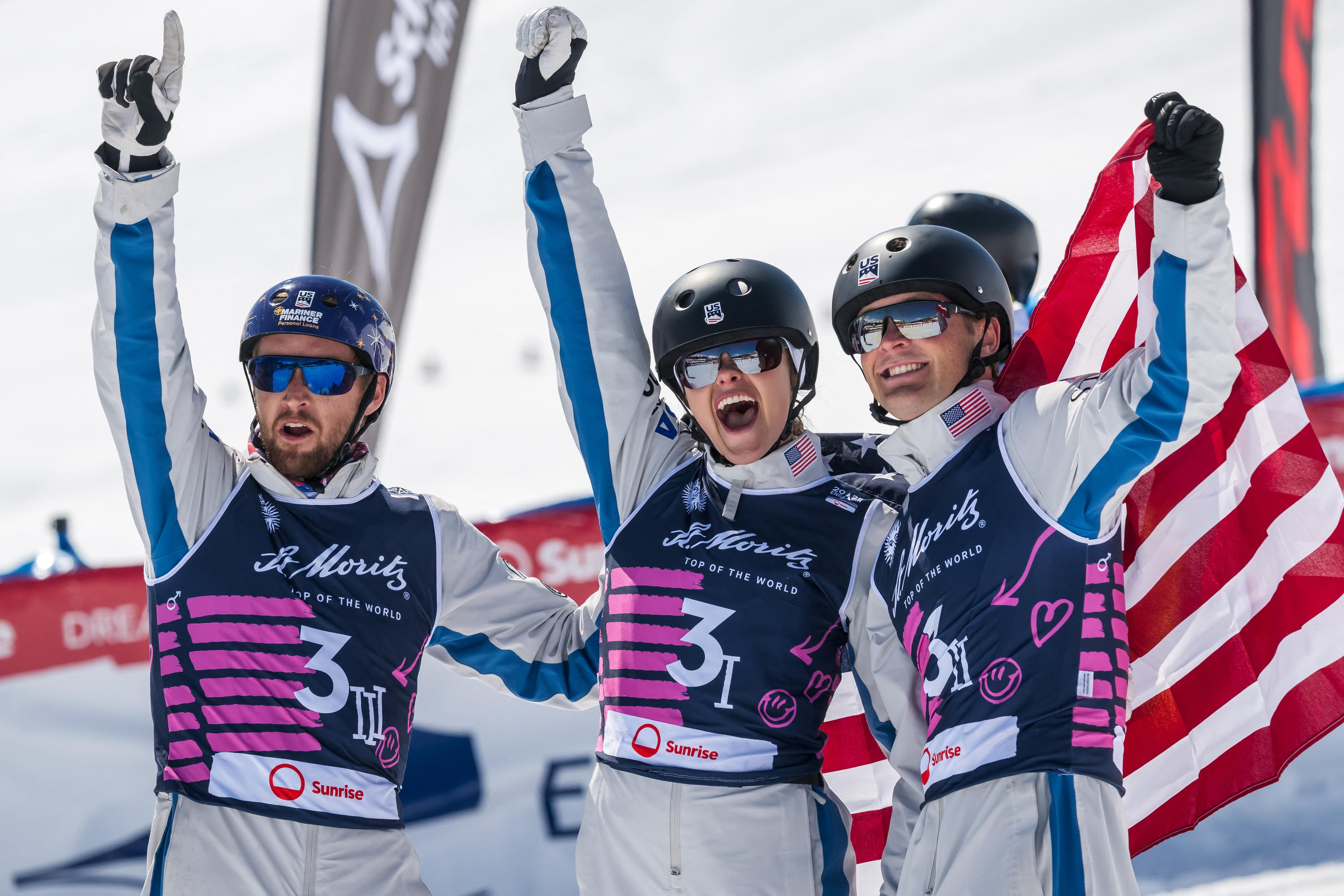 USA Retain Team Aerials Gold Title at 2025 Freestyle World Championships