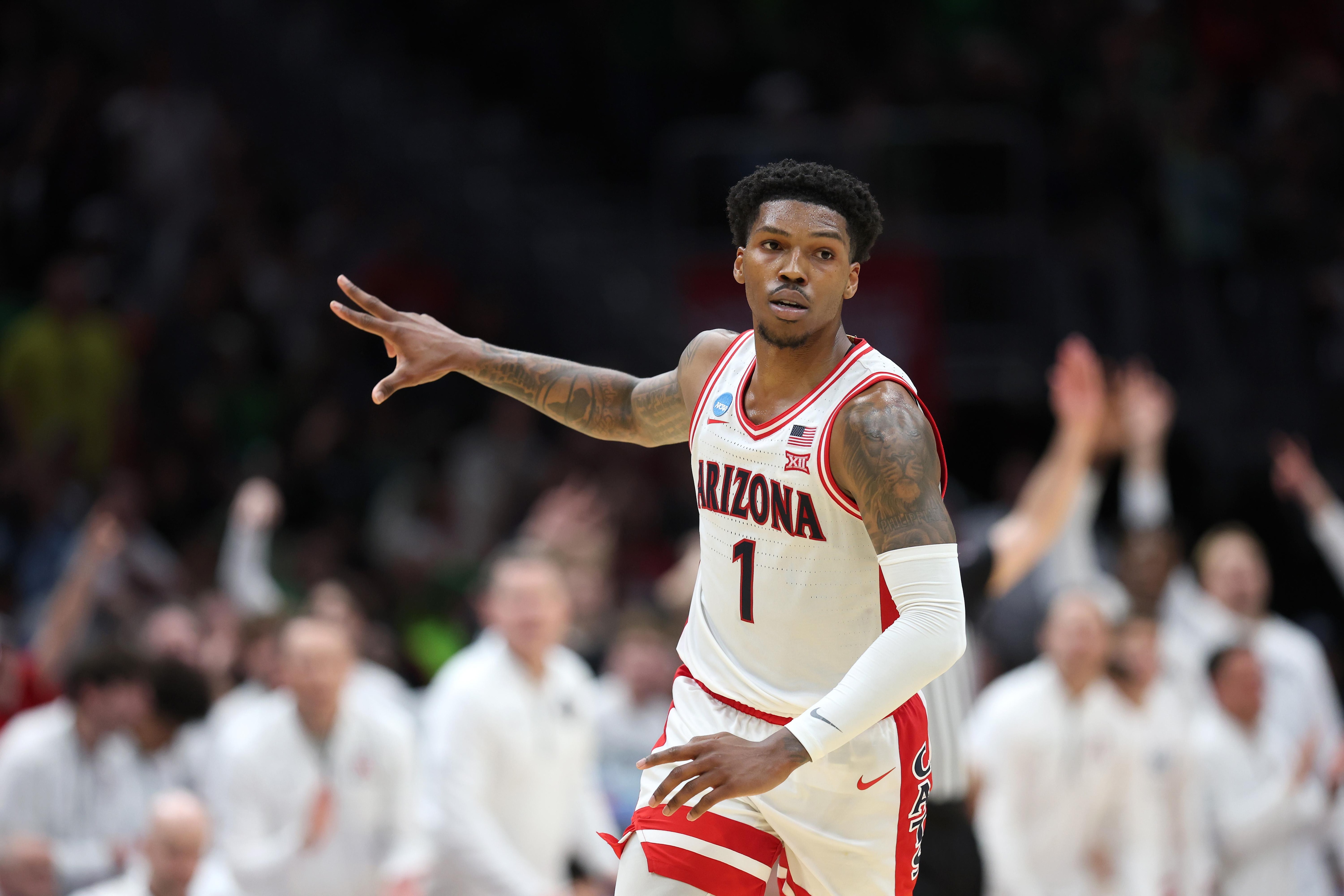 Caleb Love, No. 4 Arizona Get Rave Reviews from Fans in March Madness Win vs. Oregon