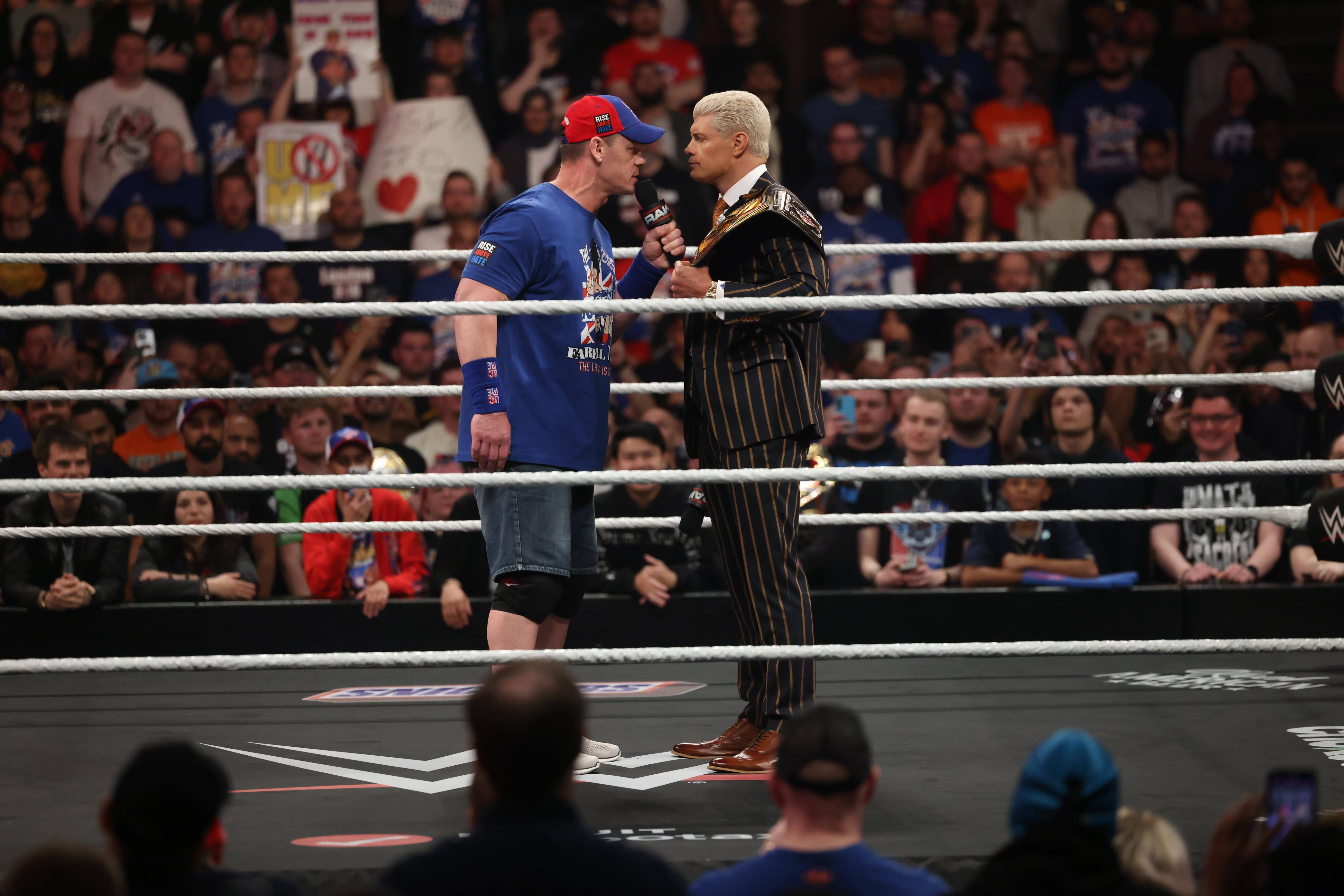 John Cena, Cody Rhodes Have Final Face-Off at WWE SmackDown Before ...