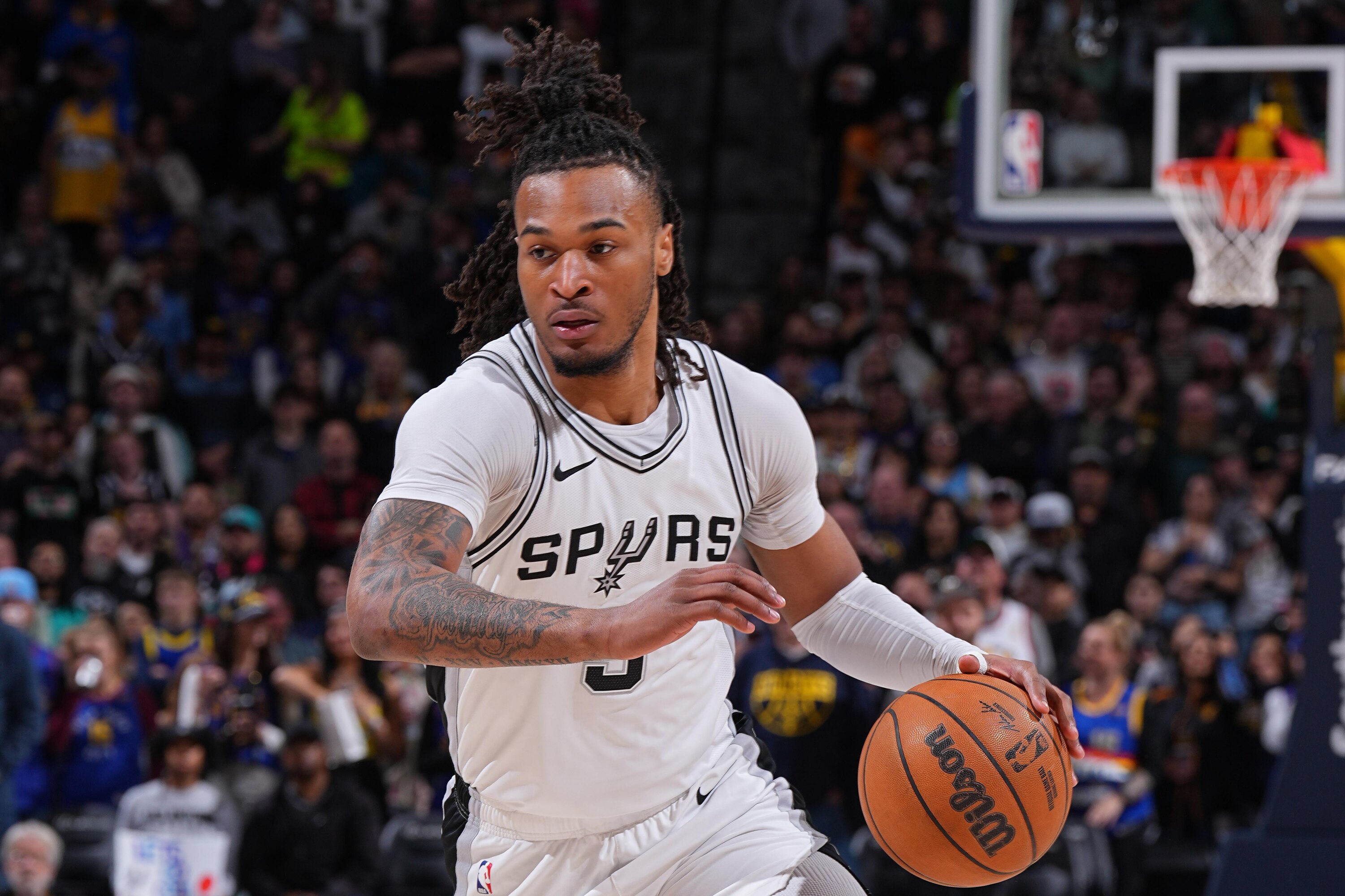 Spurs' Stephon Castle Talks NBA ROY Race, 'I Pretty Much Got It Locked Up'