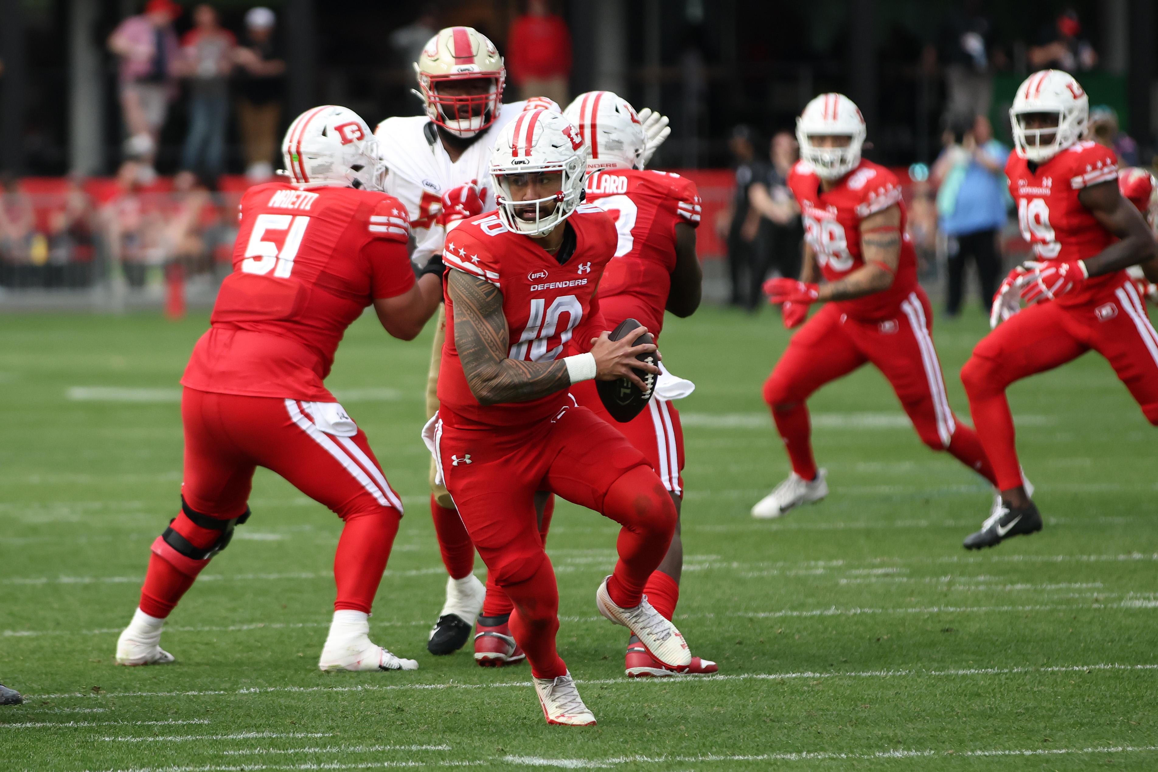 Jordan Ta'amu, Defenders Beat Stallions in UFL Opener as Fans Rip Matt ...