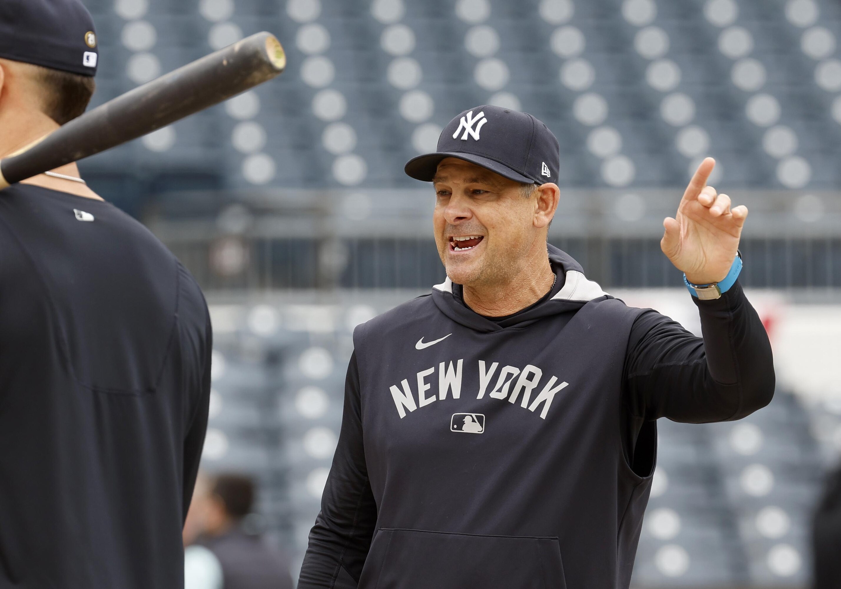 Yankees' Aaron Boone Ejected on Video for Arguing After Aaron Judge ...
