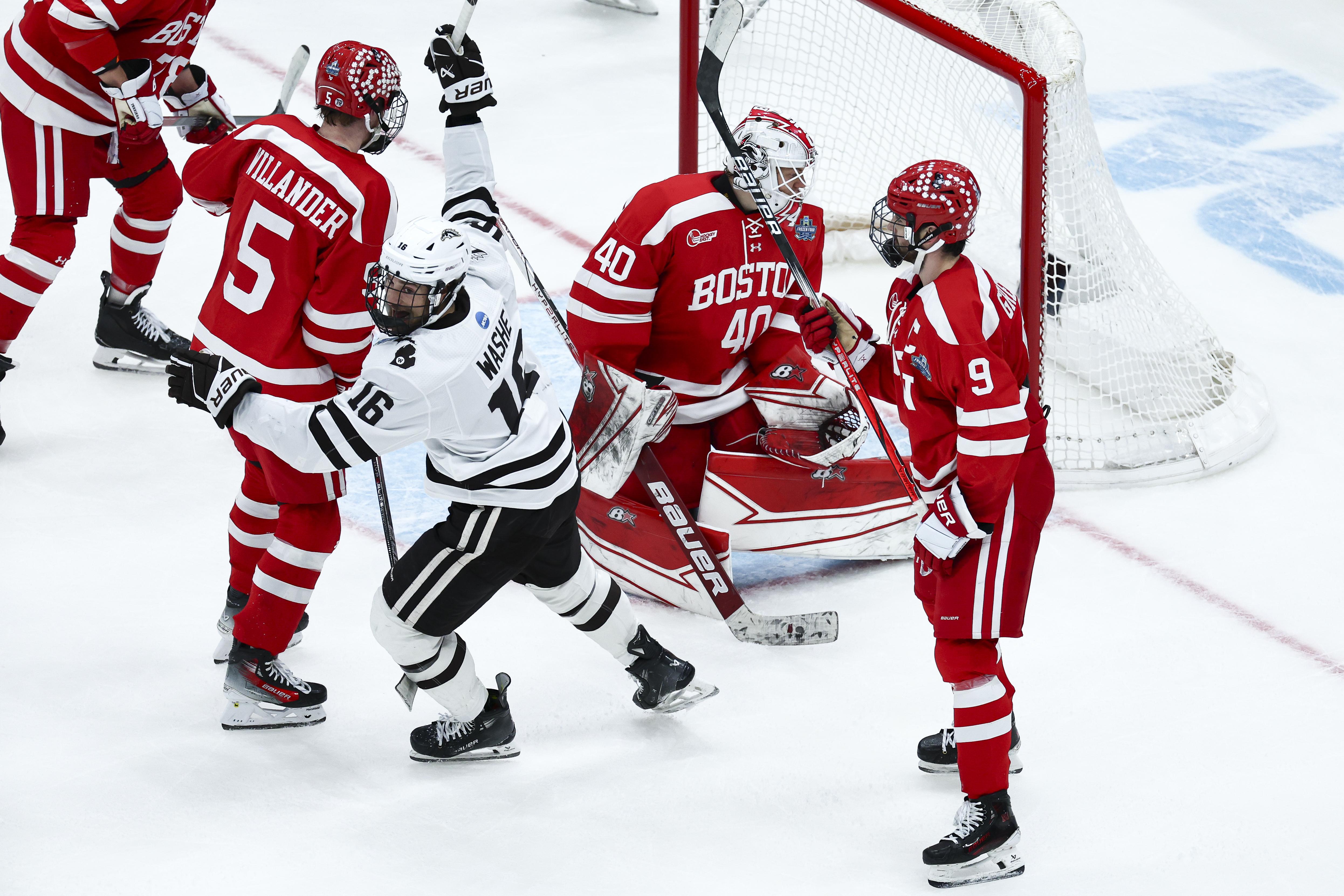 Western Michigan Beats Boston University to Win 2025 NCAA Hockey ...