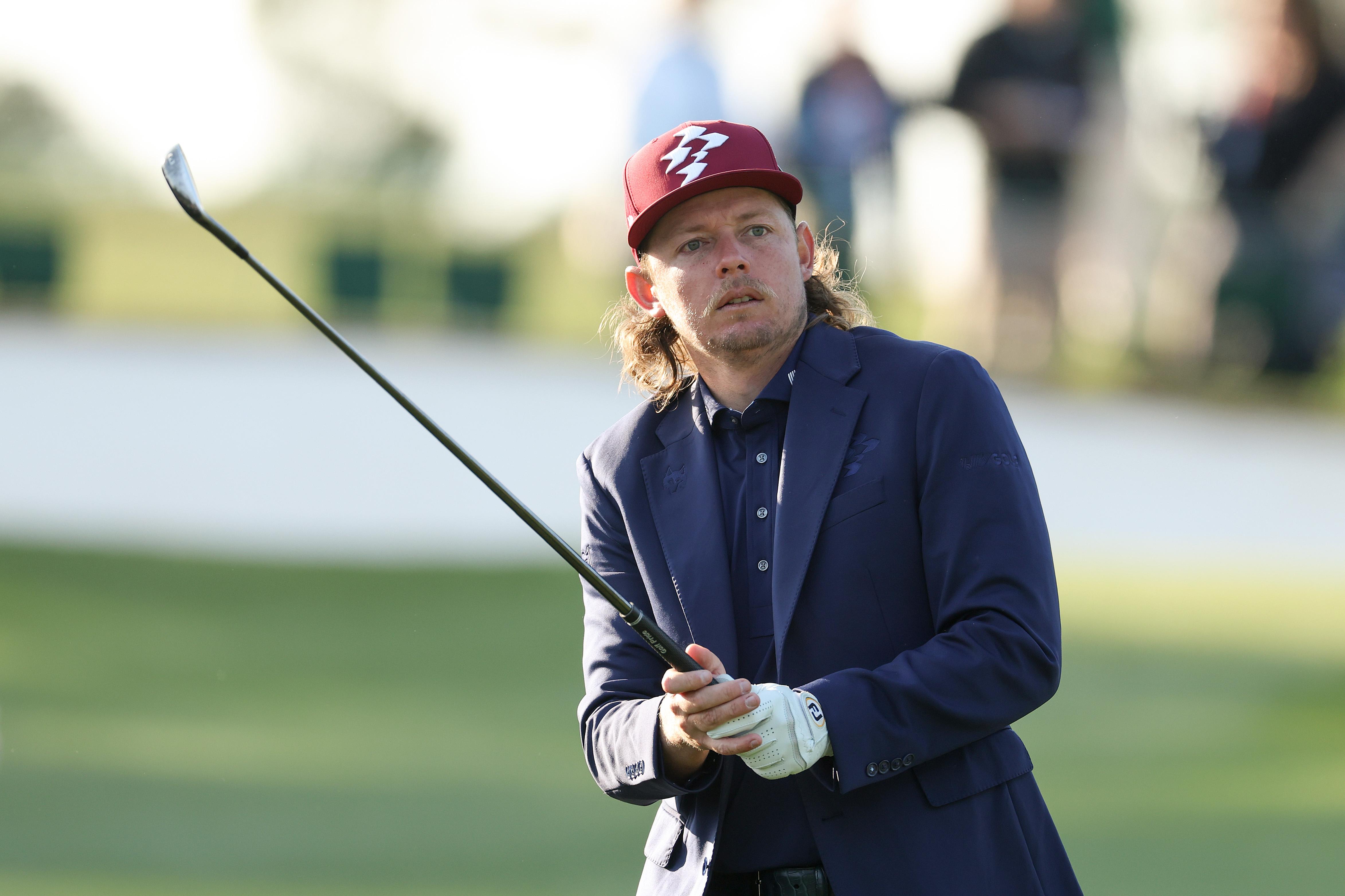 Cam Smith Wears Suit Jacket During Masters Practice, Stirs Buzz in ...